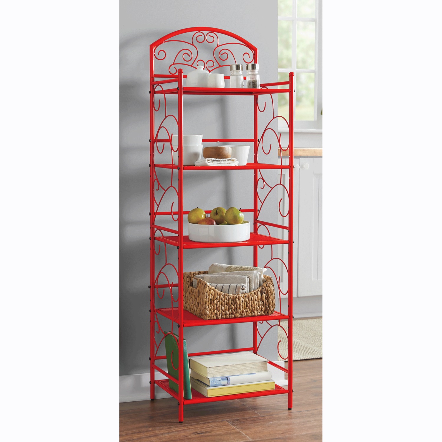 5-Tier Gate Scroll Rack | Montgomery Ward