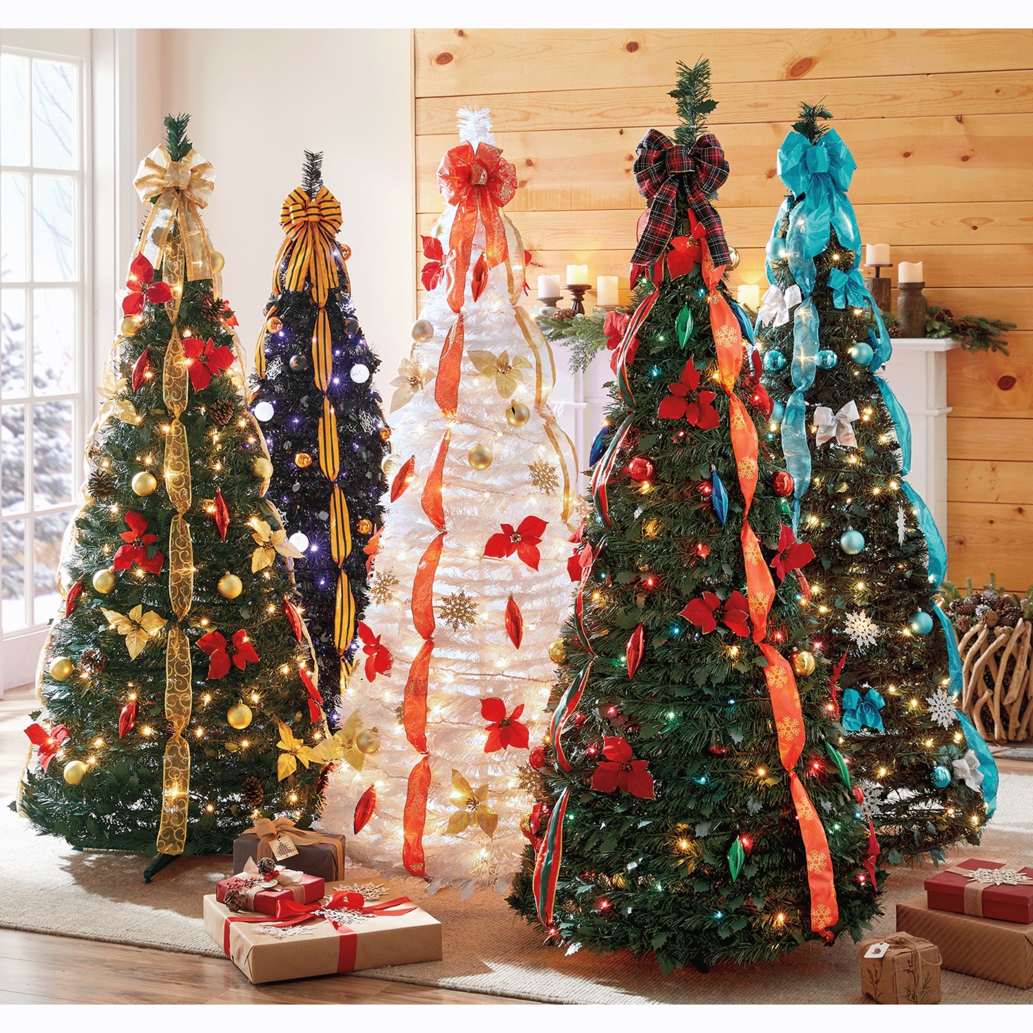 Holiday 6-Foot Pre-Lit Pop-Up Tree | Montgomery Ward