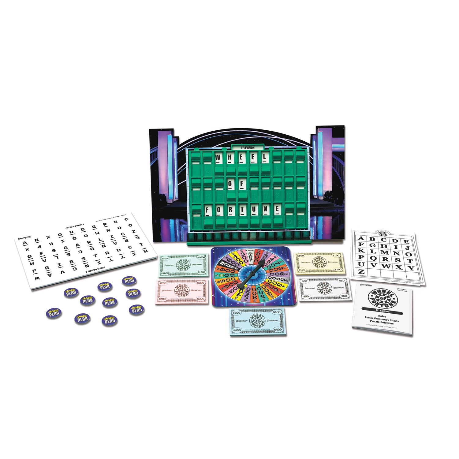 Wheel of Fortune Board Game | Montgomery Ward