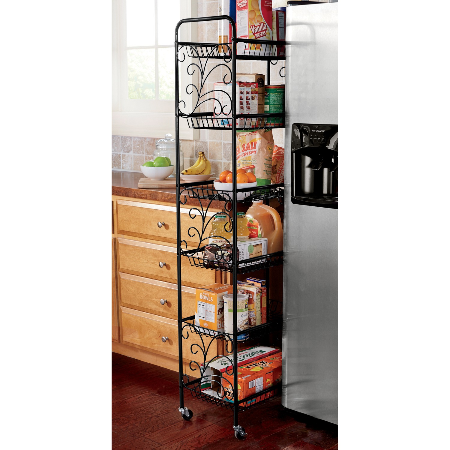 6-Tier Scroll Shelving | Montgomery Ward