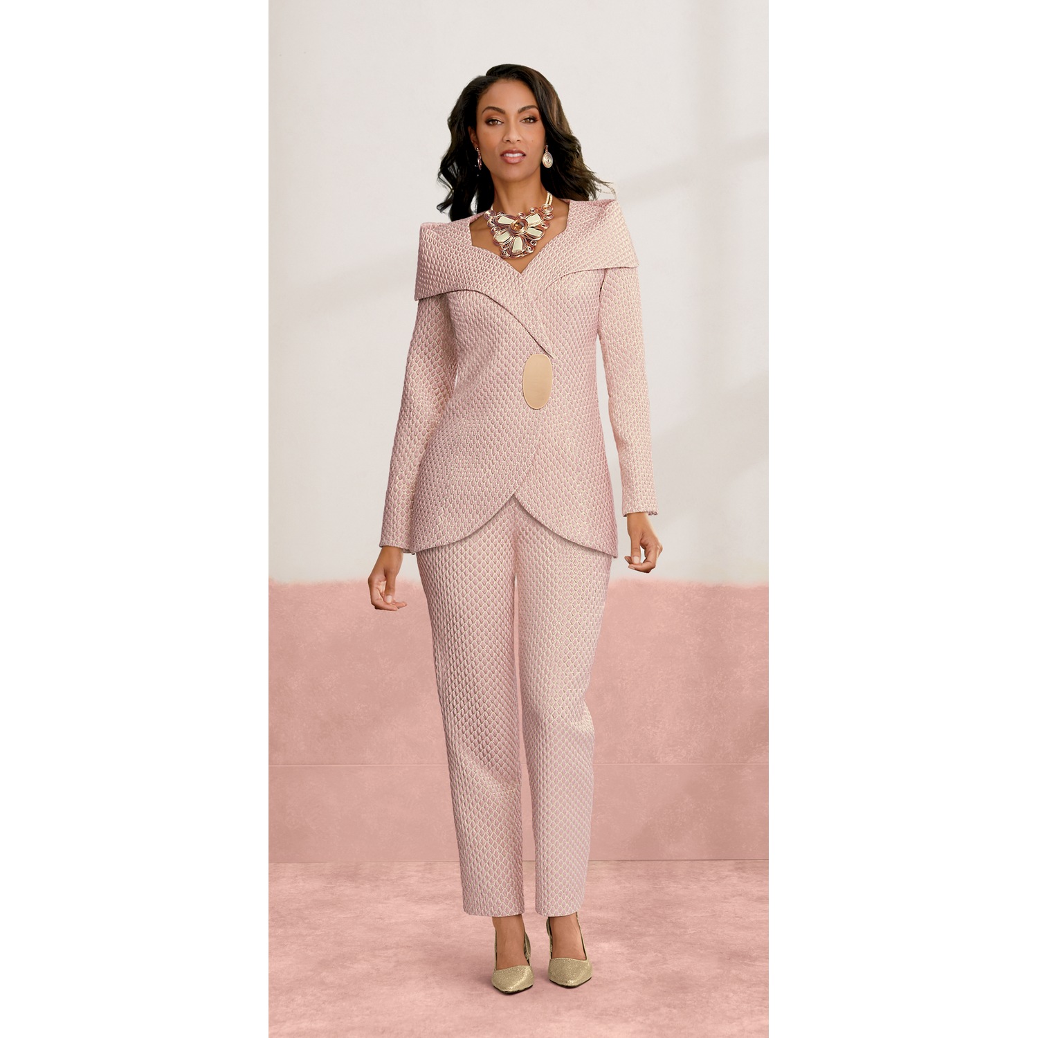 Solana Geo Pant Suit | Montgomery Ward