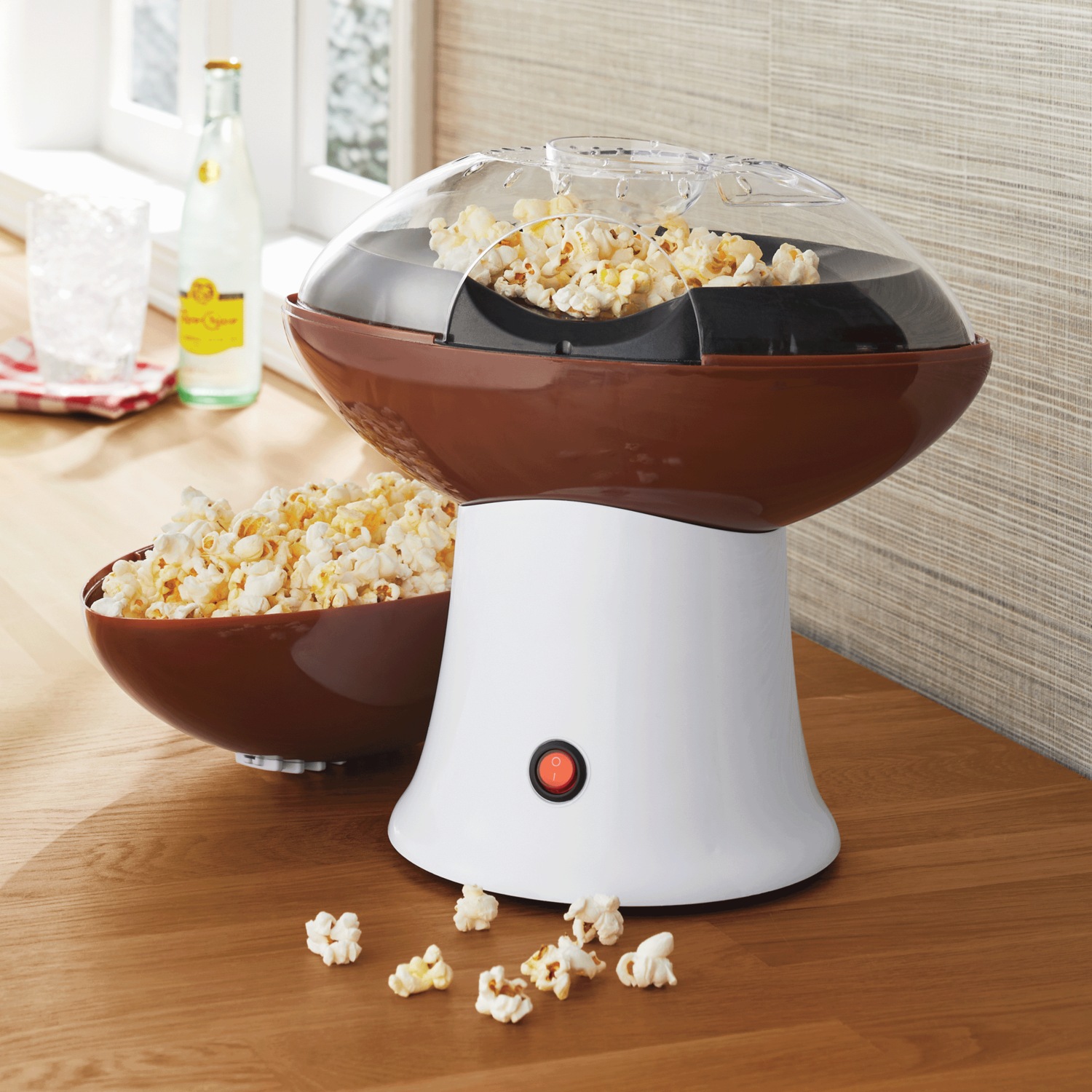 Football-Shaped Hot Air Popcorn Maker | Montgomery Ward