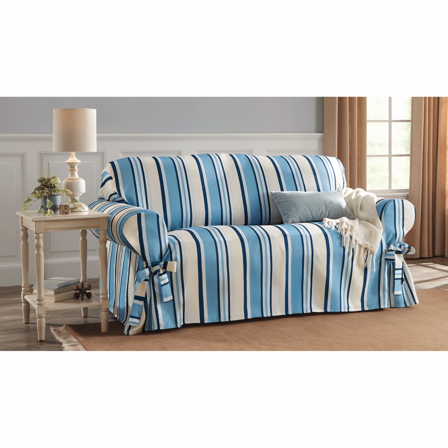 Classic Stripe Slipcover | Montgomery Ward