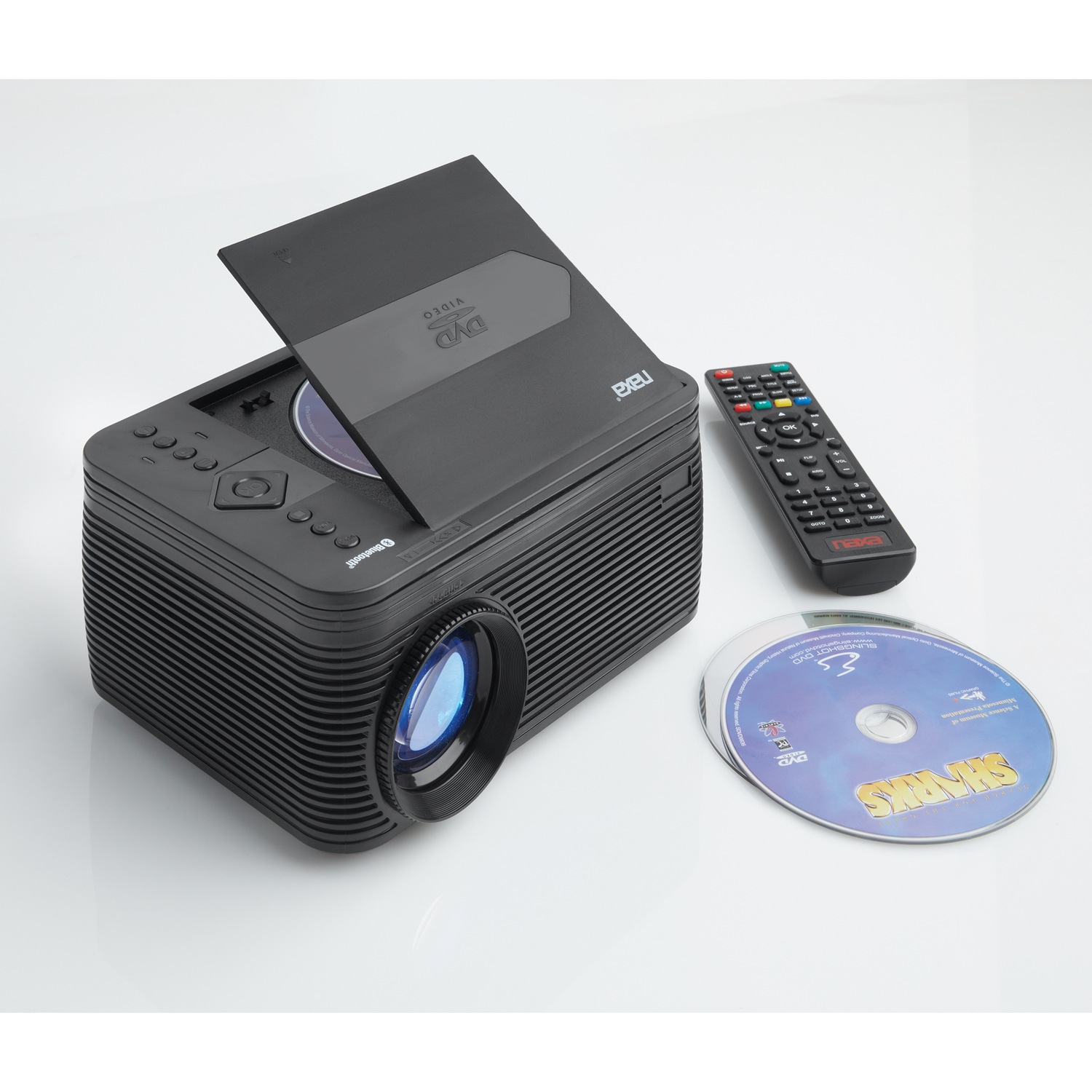 Emerson 150-Inch Home Theater 720p LCD Projector with Built-In DVD ...