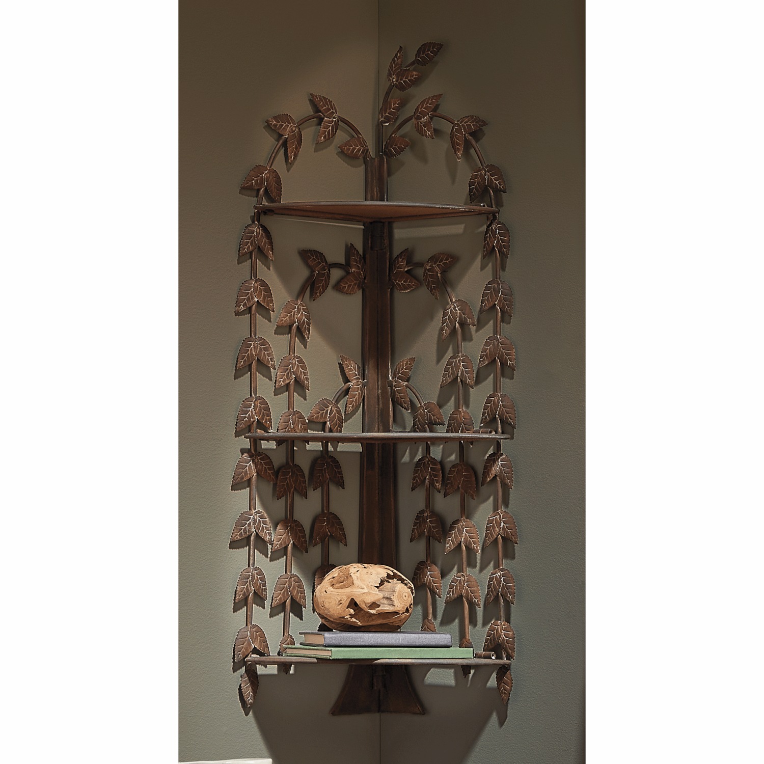 Willow Tree Corner Shelf | Montgomery Ward