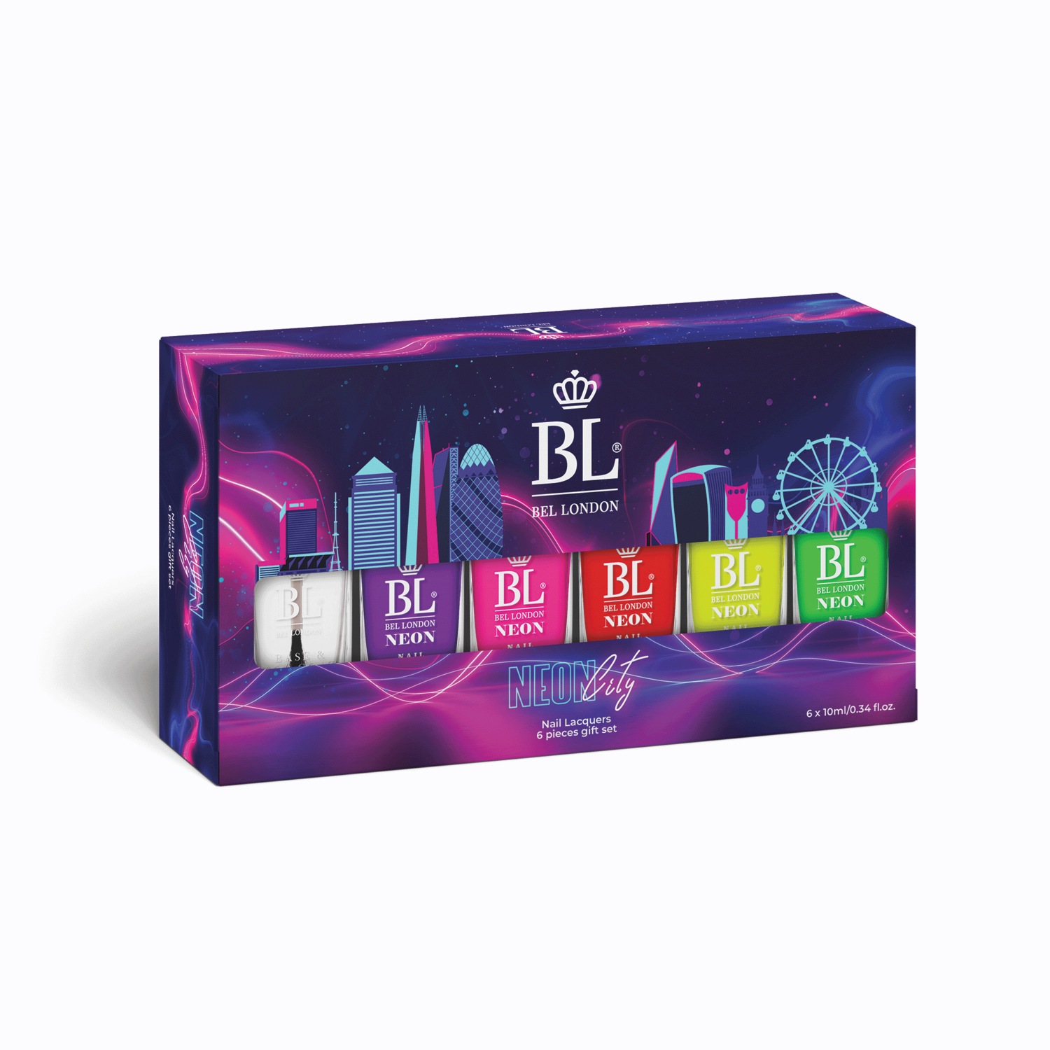 BEL London 6-Piece Nail Polish Set | Montgomery Ward