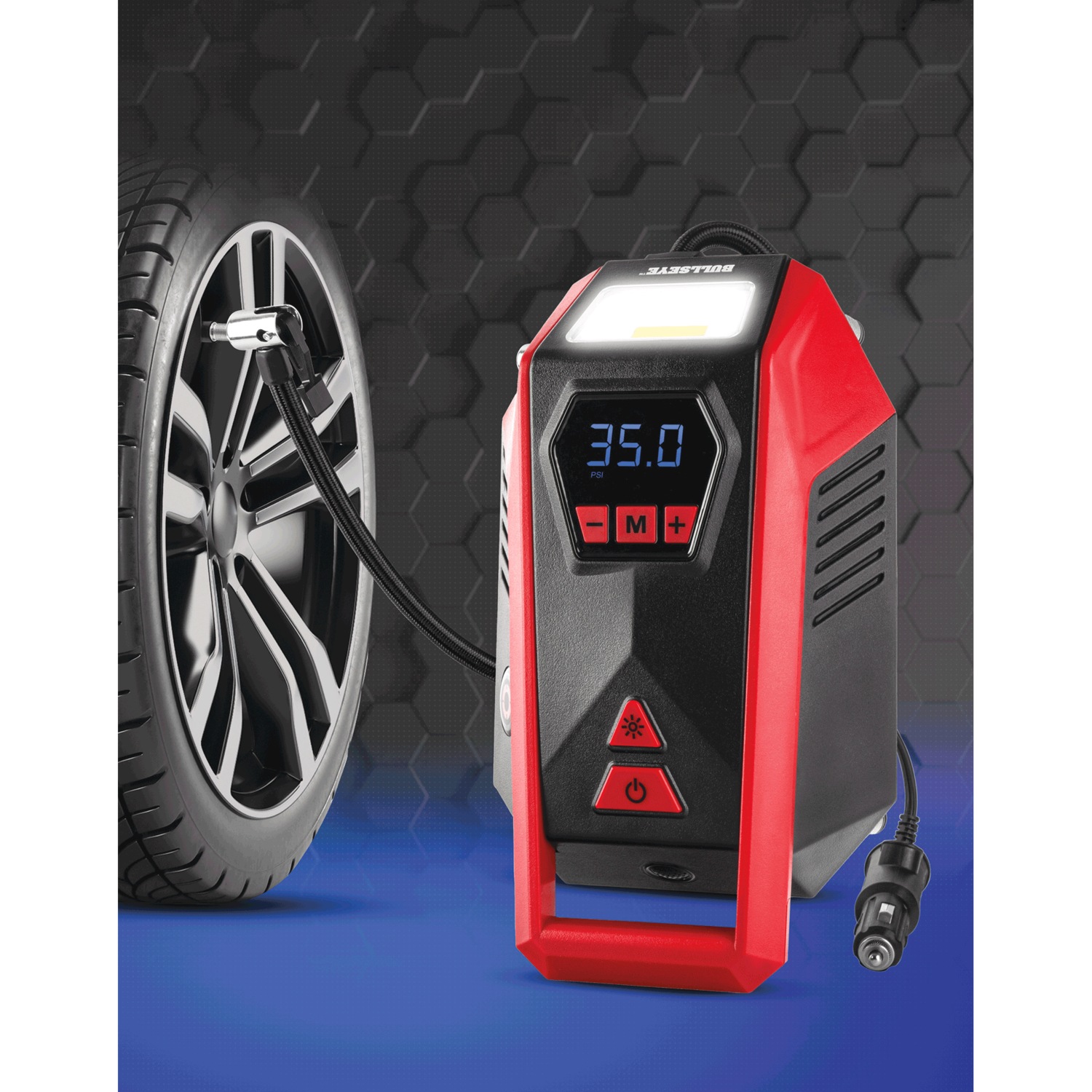 Bullseye™ 12V DC Tire Inflator | Montgomery Ward