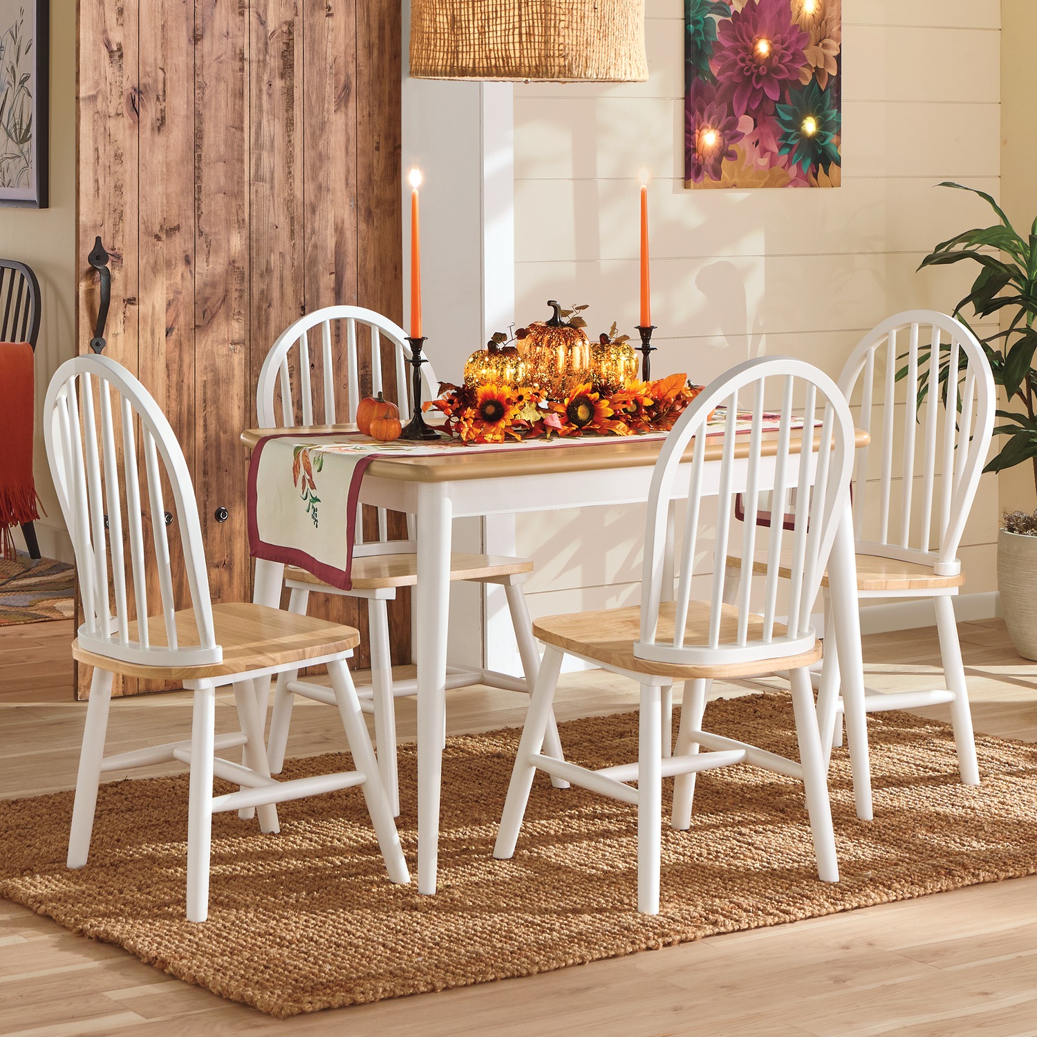 Thyri Dining Table and Set of 2 Dining Chairs | Montgomery Ward
