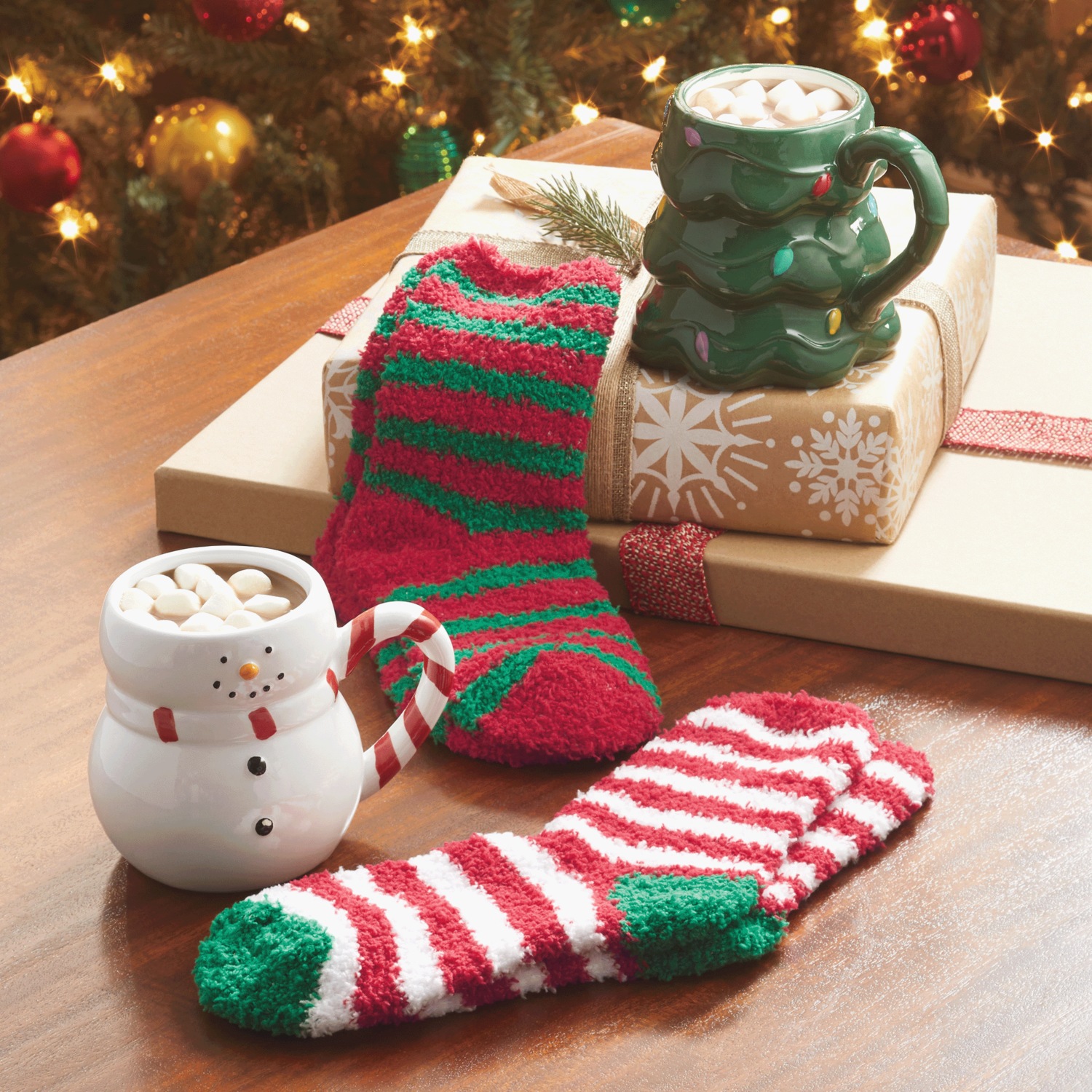Sock and Mug Set | Montgomery Ward