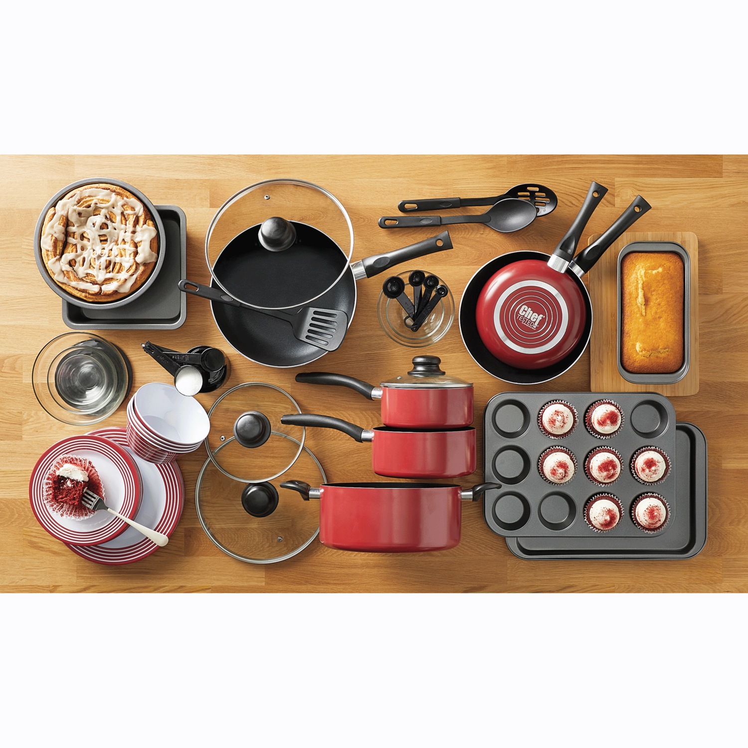 Chef Tested 50-Piece Mega Kitchen Set by Wards | Montgomery Ward