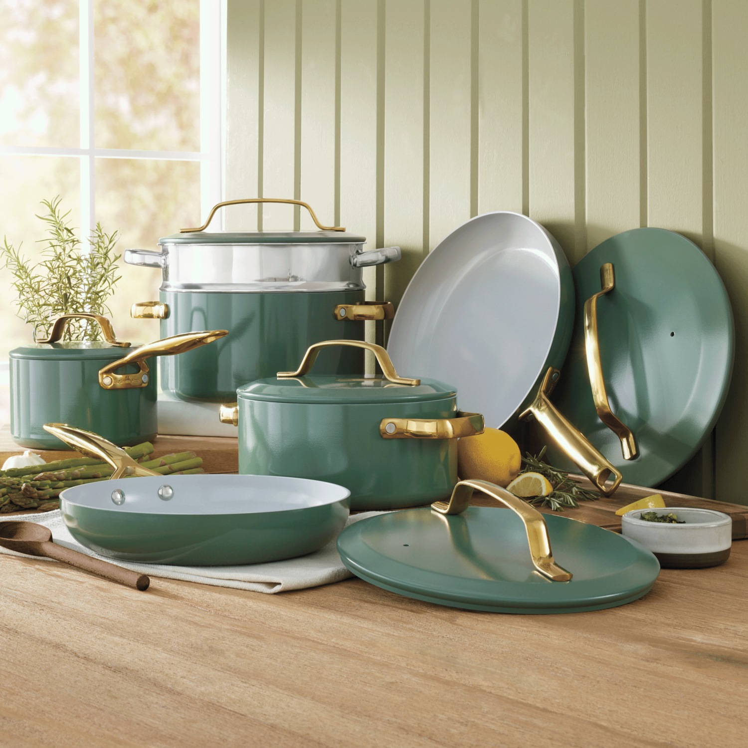 Gotham Steel 11-Piece Modern Kitchen Cookware Set | Montgomery Ward
