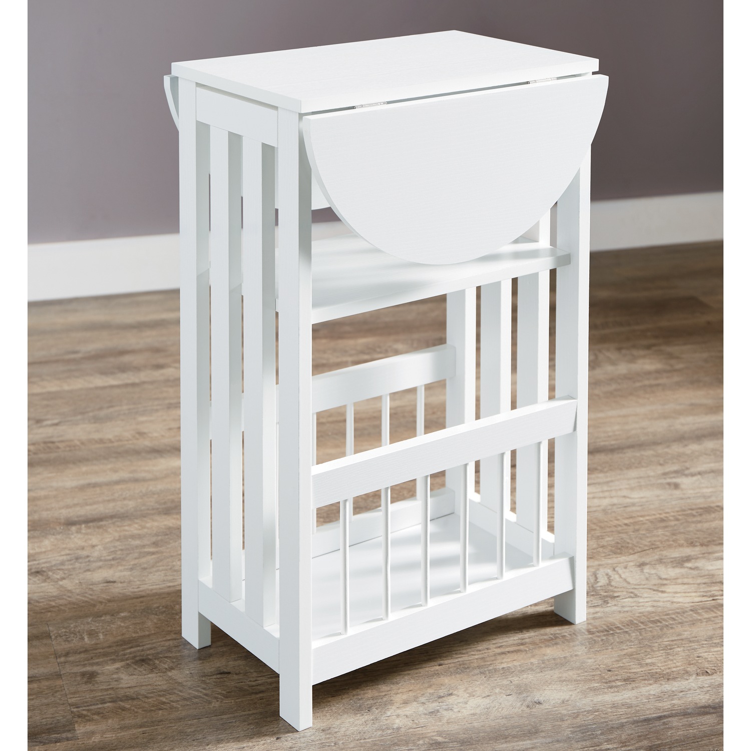 Swivel Magazine Table | Montgomery Ward