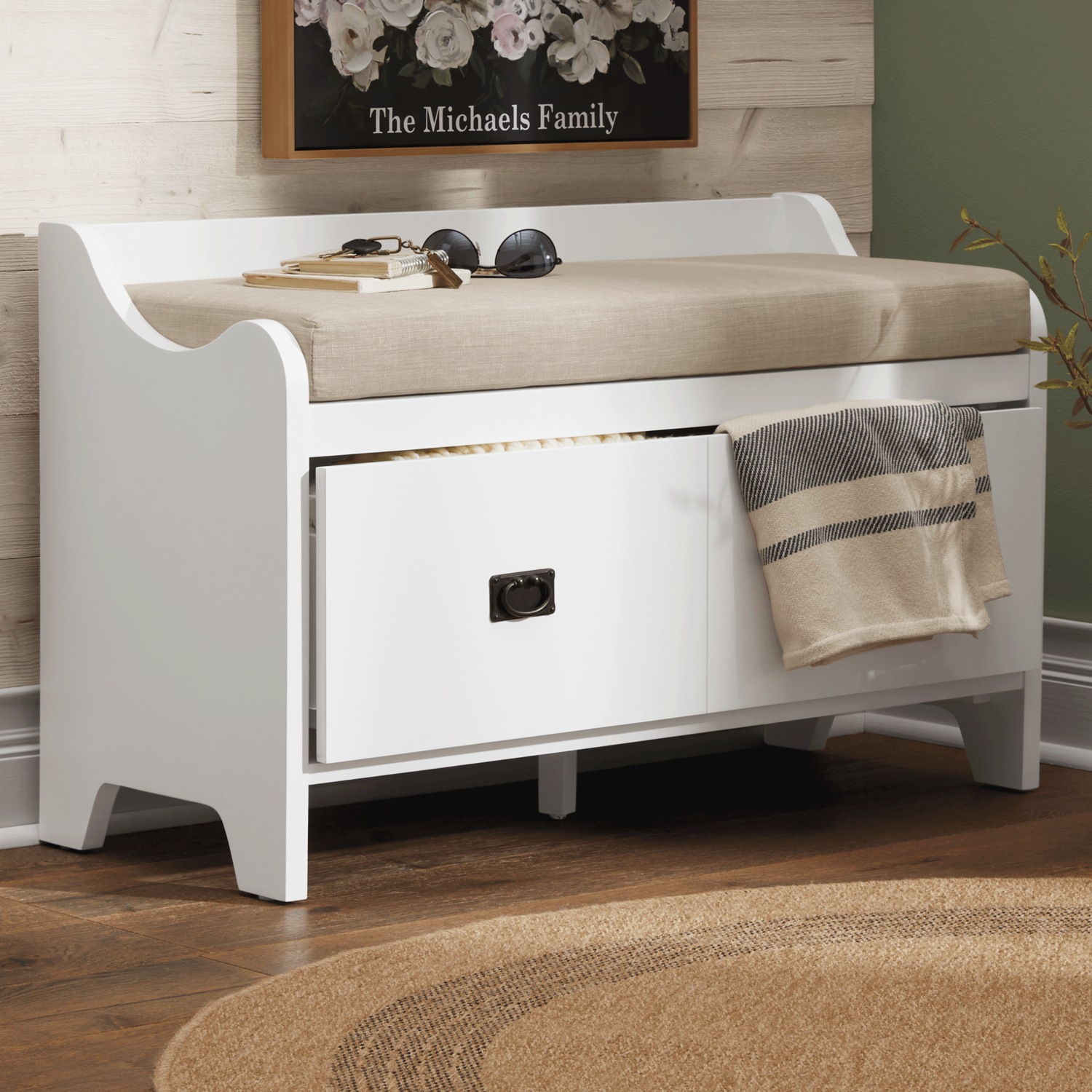 Inverness Storage Bench | Montgomery Ward