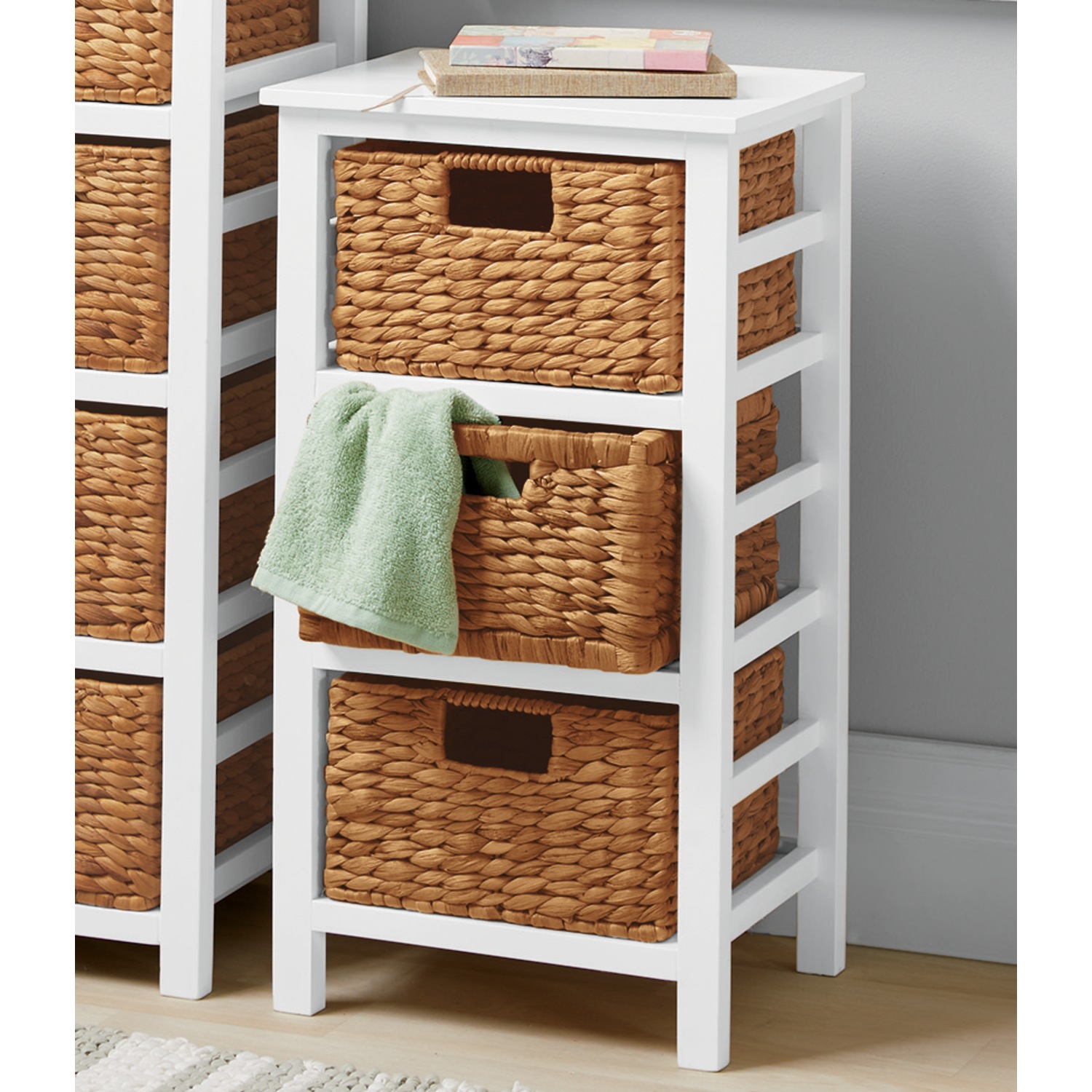 3-Tier Leslie Basket Tower | Montgomery Ward