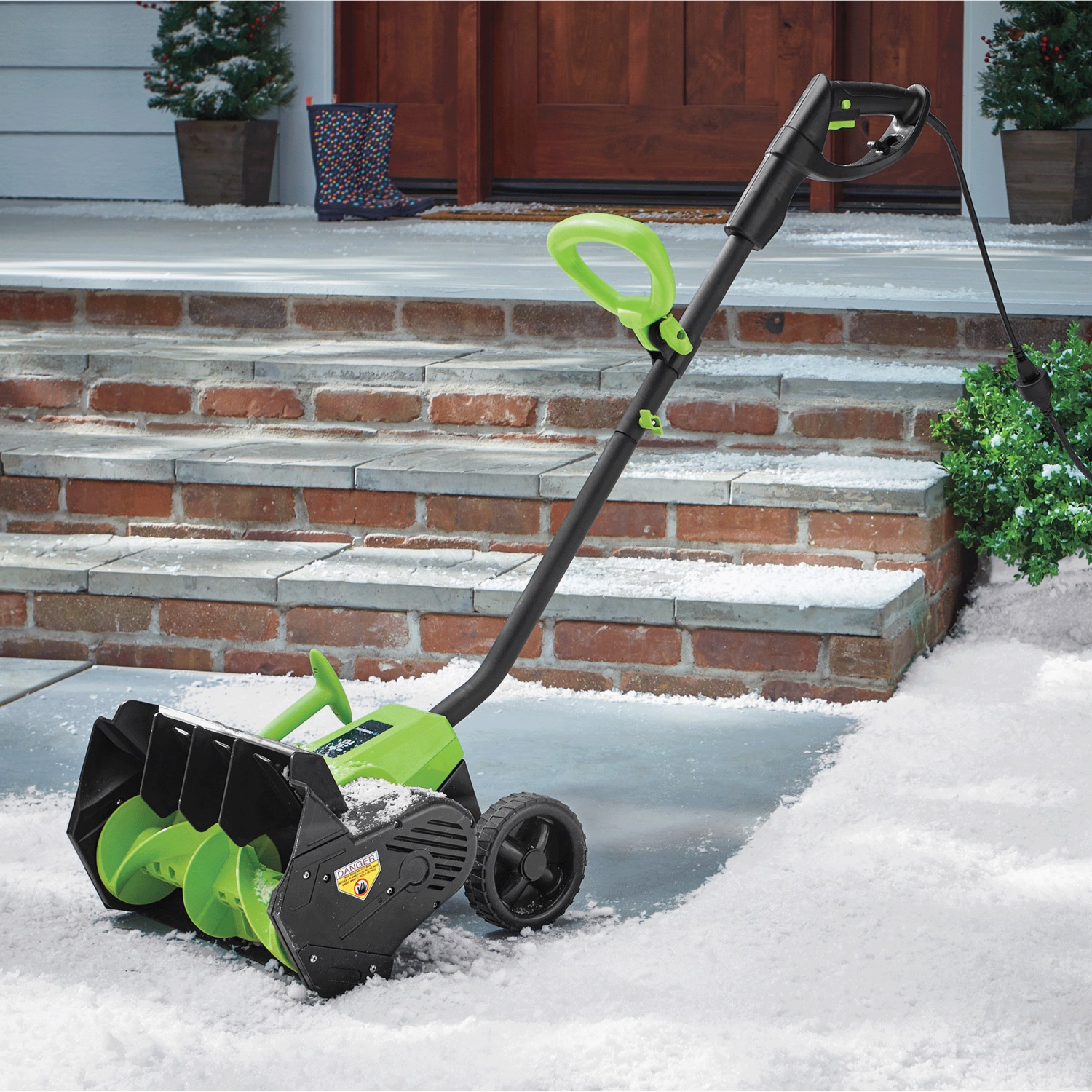 Earthwise 16 Inch 12 Amp Corded Electric Snow Thrower Montgomery Ward