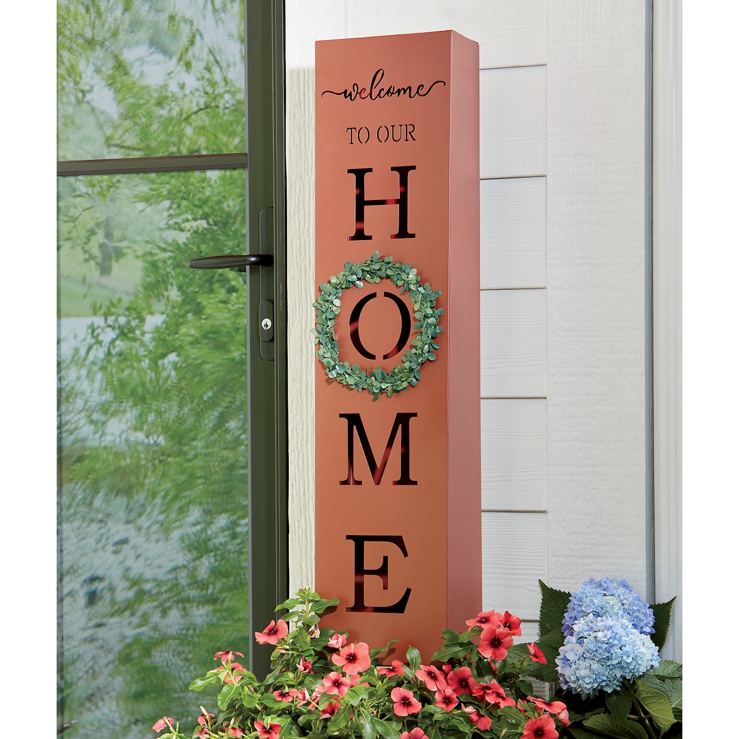 Solar Welcome to Our Home Sign | Montgomery Ward