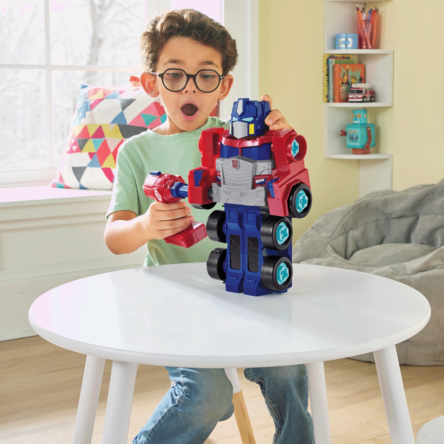 Optimus Prime Build-A-Buddy | Montgomery Ward