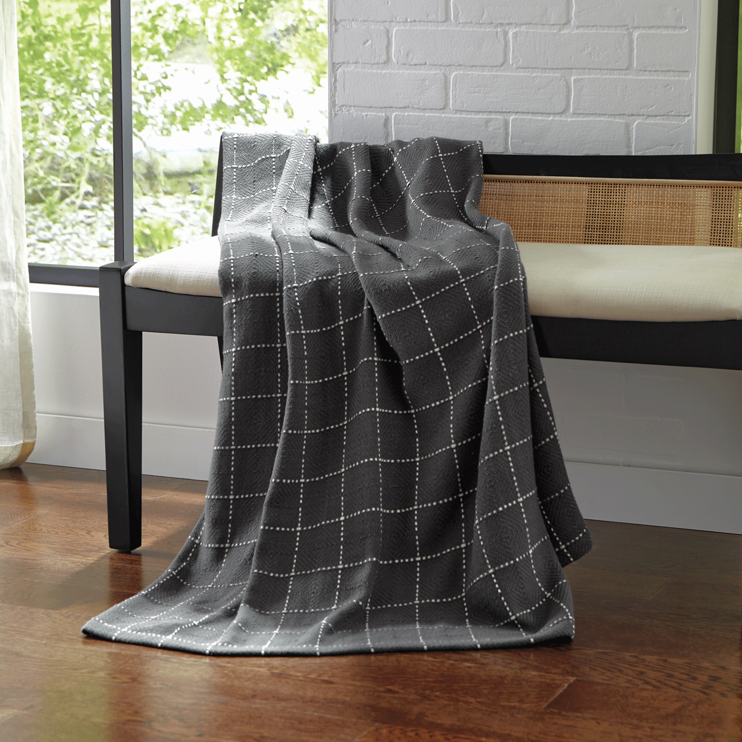 Modern Farmhouse Plaid Blanket | Montgomery Ward