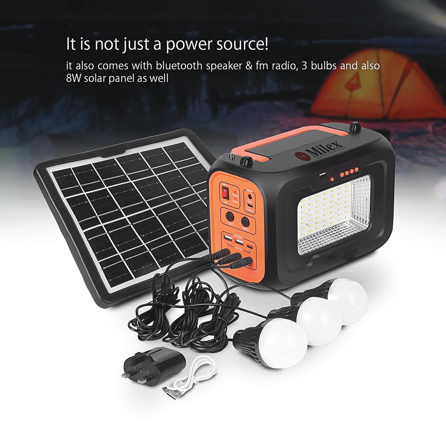 Insta Solar Power Station with Solar Panel | Montgomery Ward