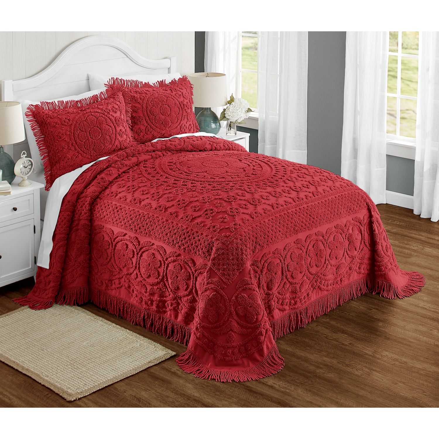 Emily Chenille Bedspread | Montgomery Ward