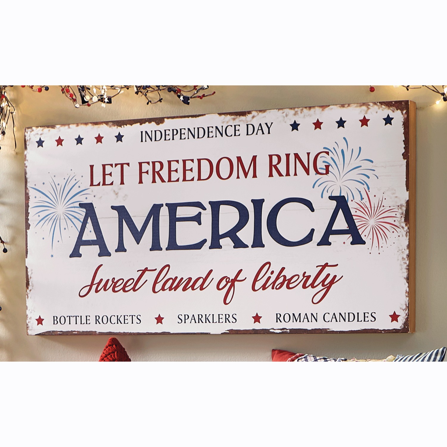Let Freedom Ring Sign | Montgomery Ward