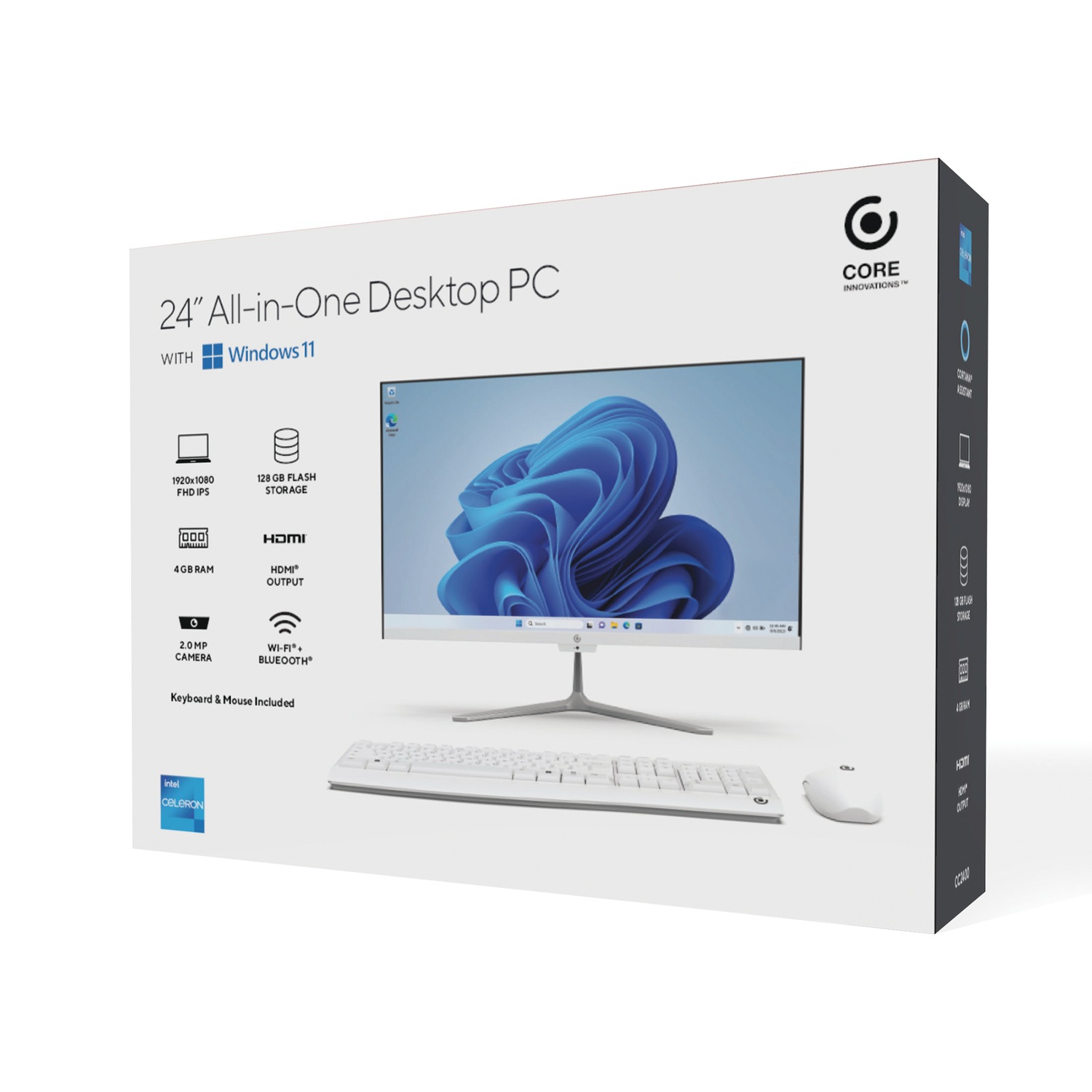 Core Innovations 24" All-In-One Desktop PC | Montgomery Ward