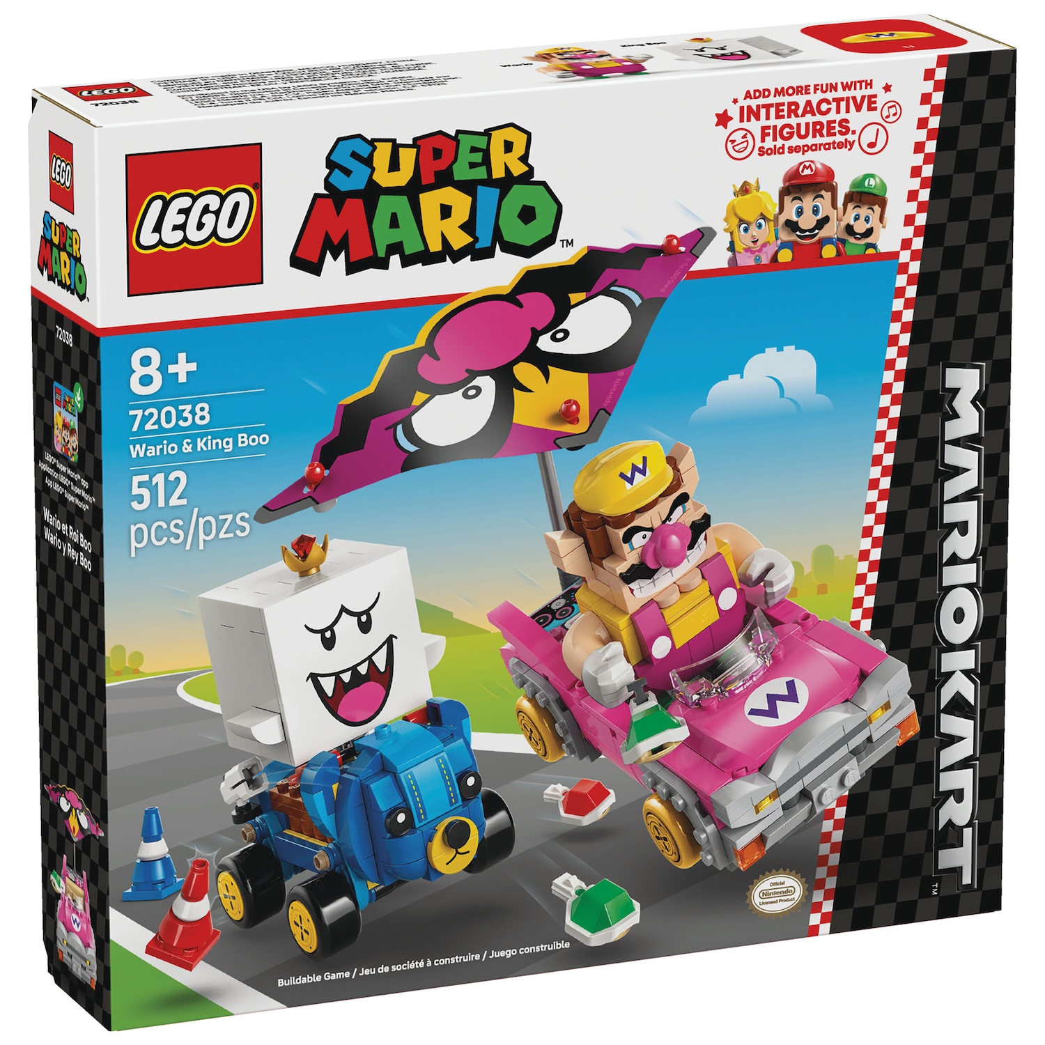 LEGO Super Mario Mario Kart Wario & King Boo | Montgomery Ward