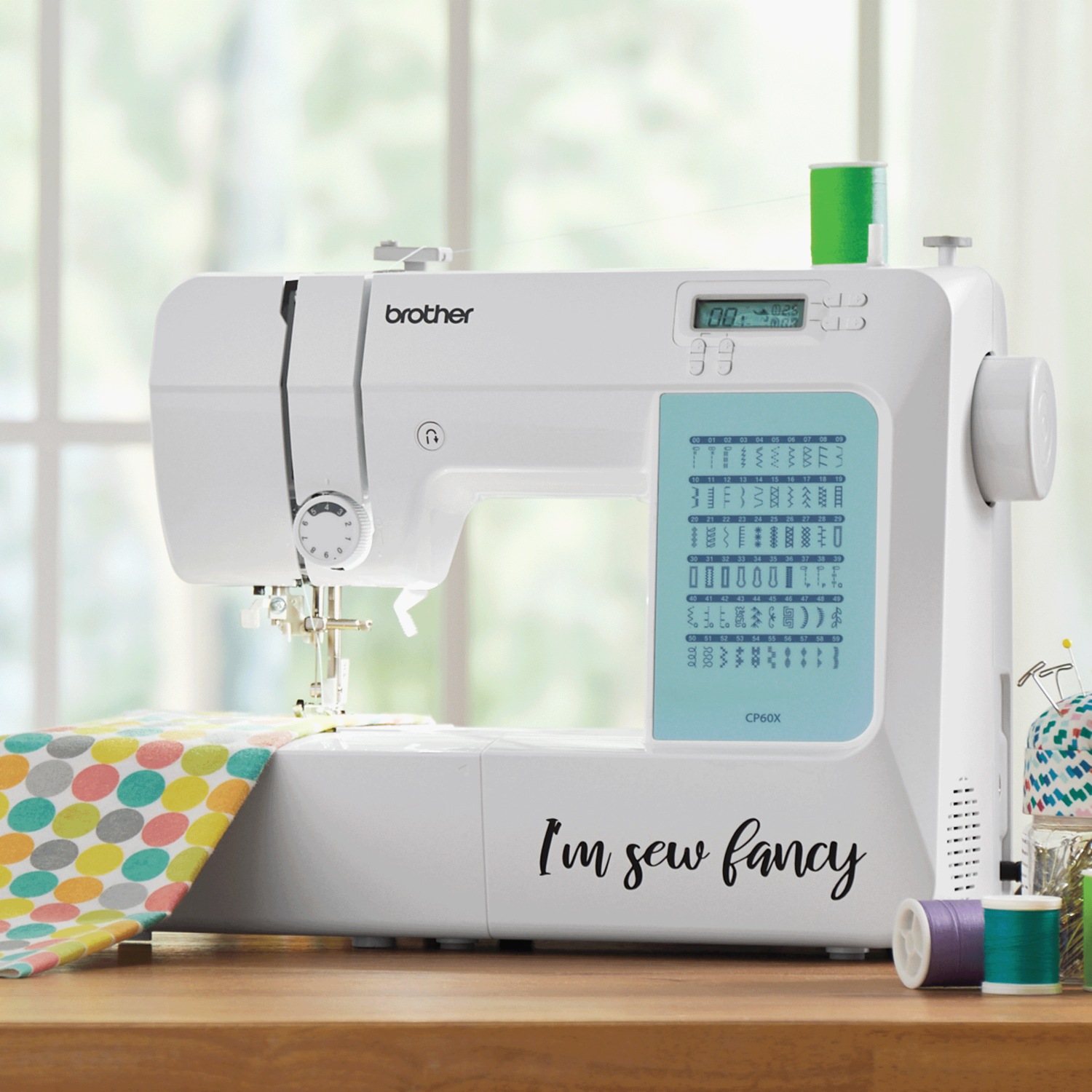 Personalized Brother 60-Stitch Computerized Sewing Machine | Montgomery ...