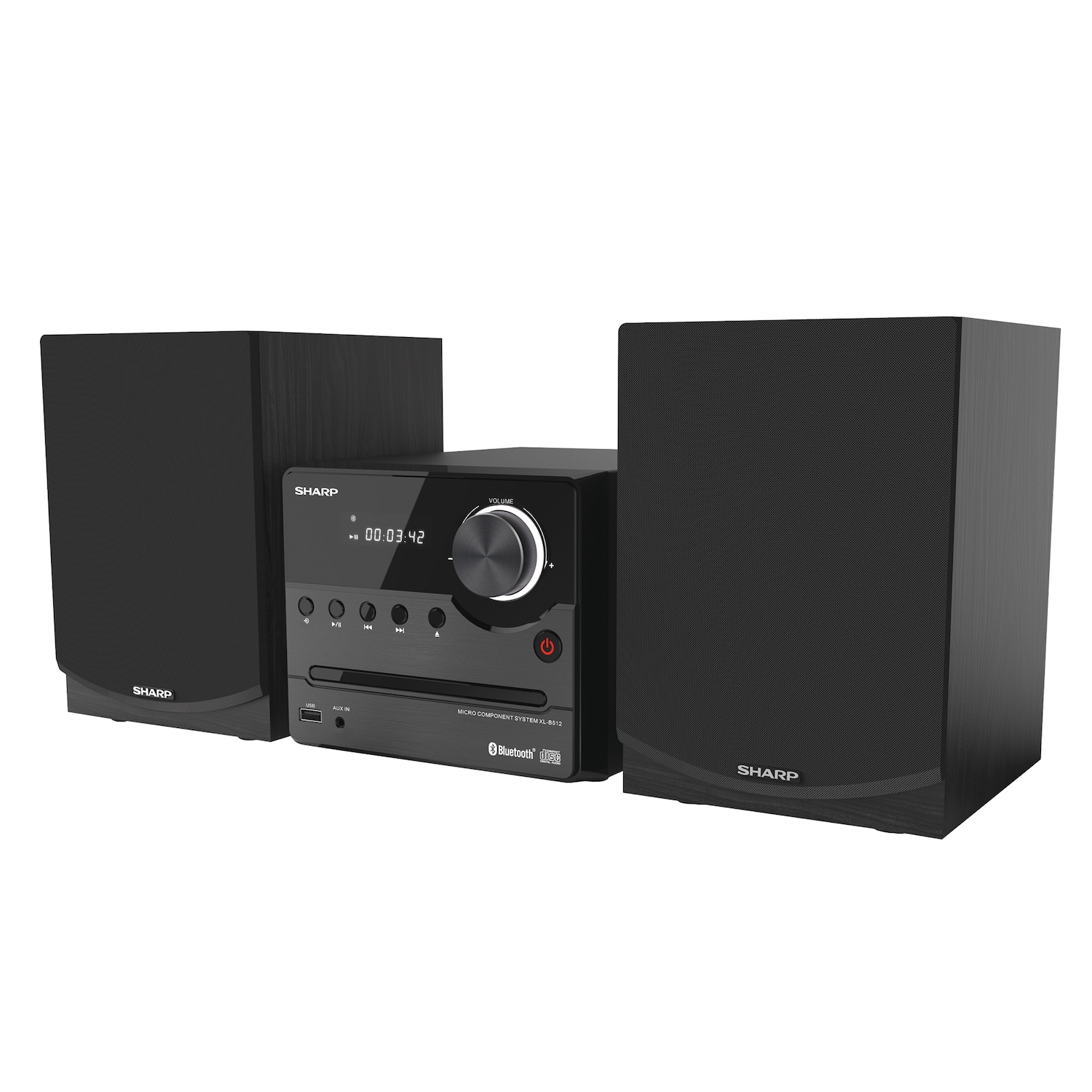Sharp Micro Stereo System with CD/MP3/FM/Bluetooth | Montgomery Ward