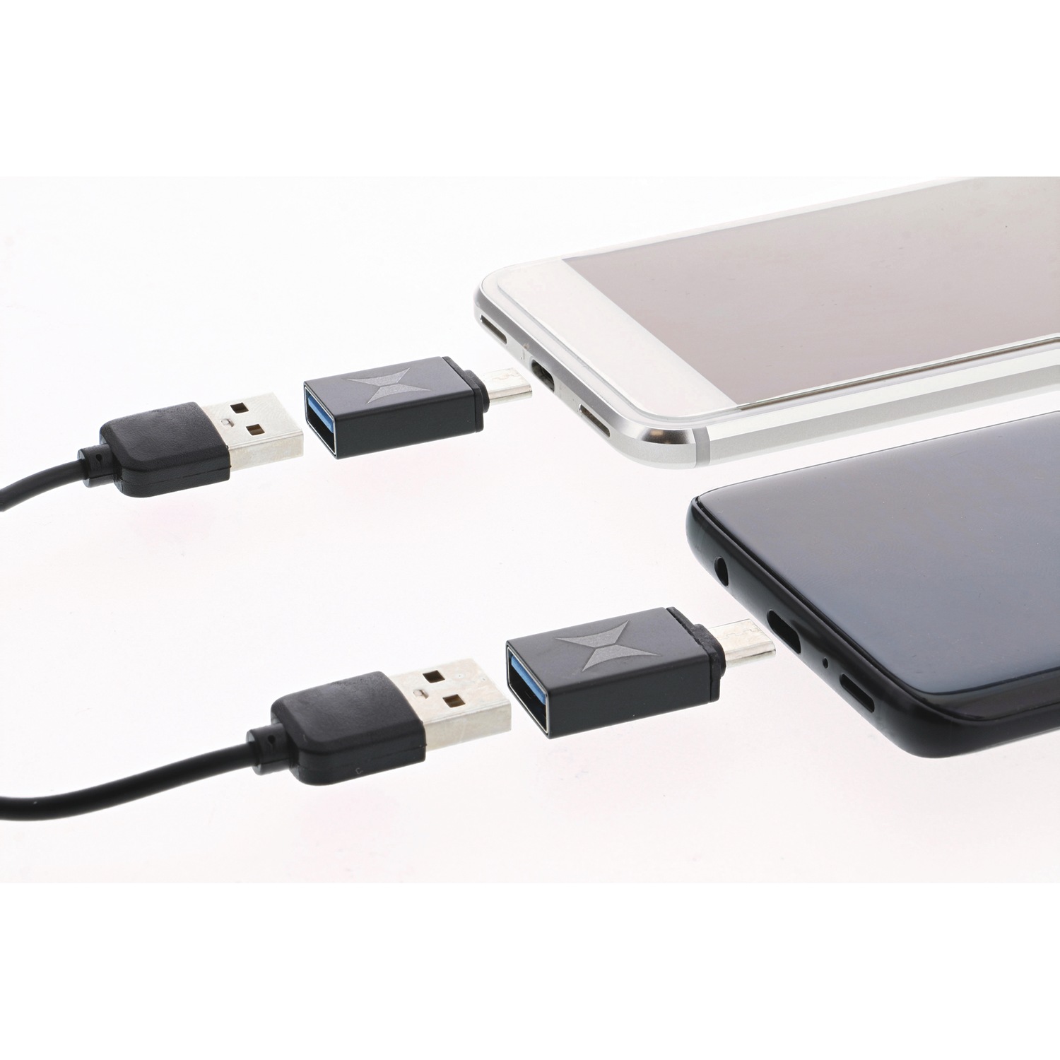 Pack of 2 Xtreme USB-A to USB-C Adapters | Montgomery Ward