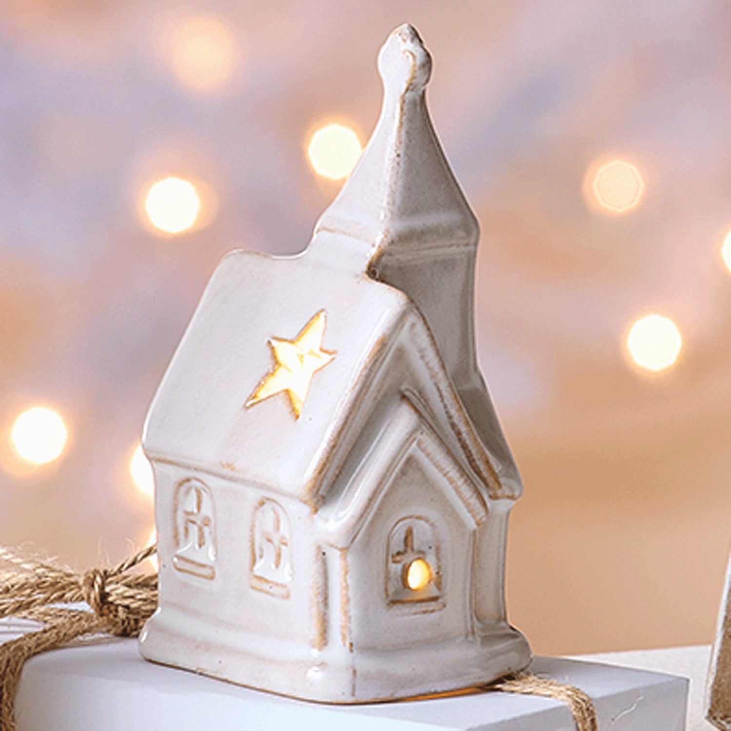 LED Ceramic Church | Montgomery Ward