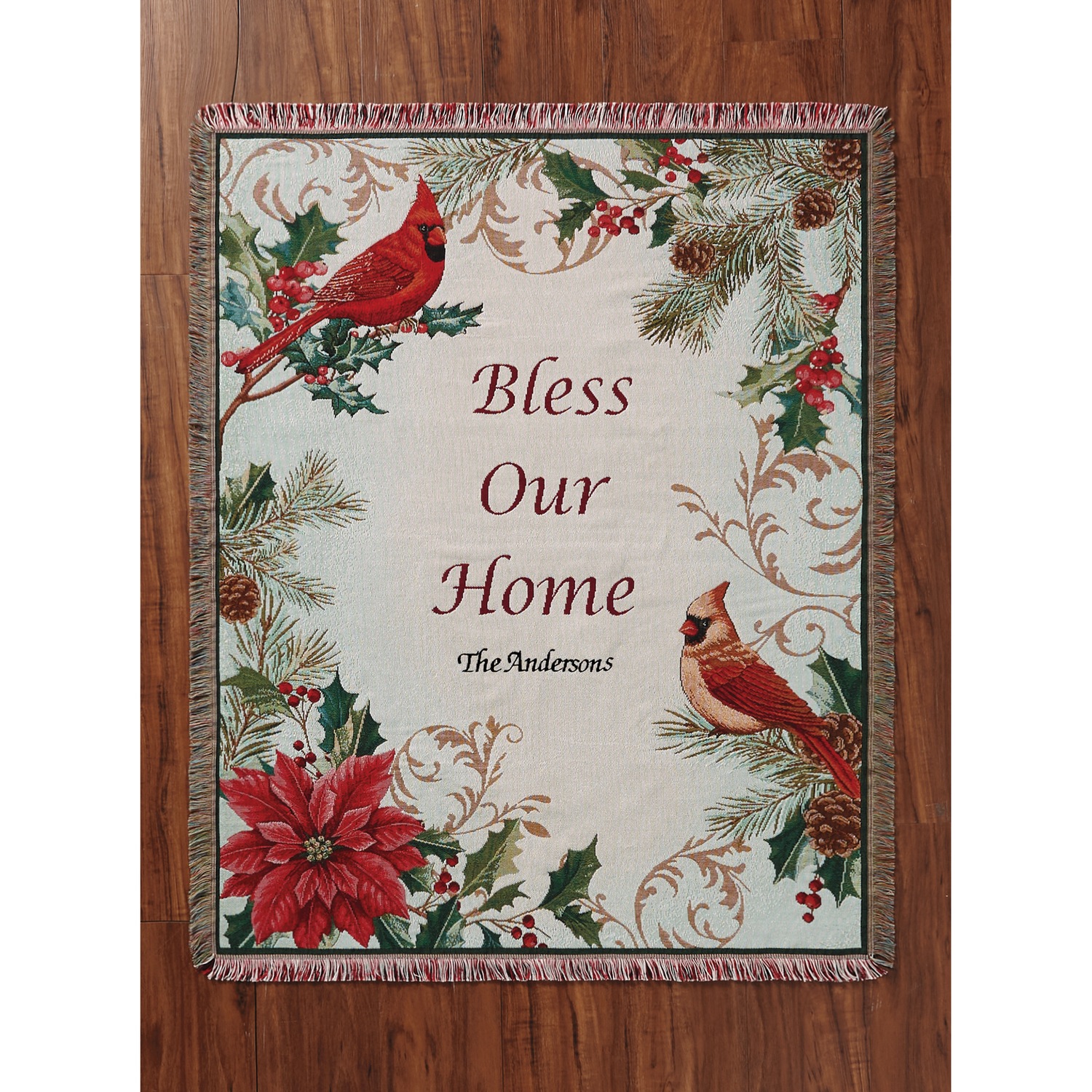 Personalized Tapestry Throw | Montgomery Ward