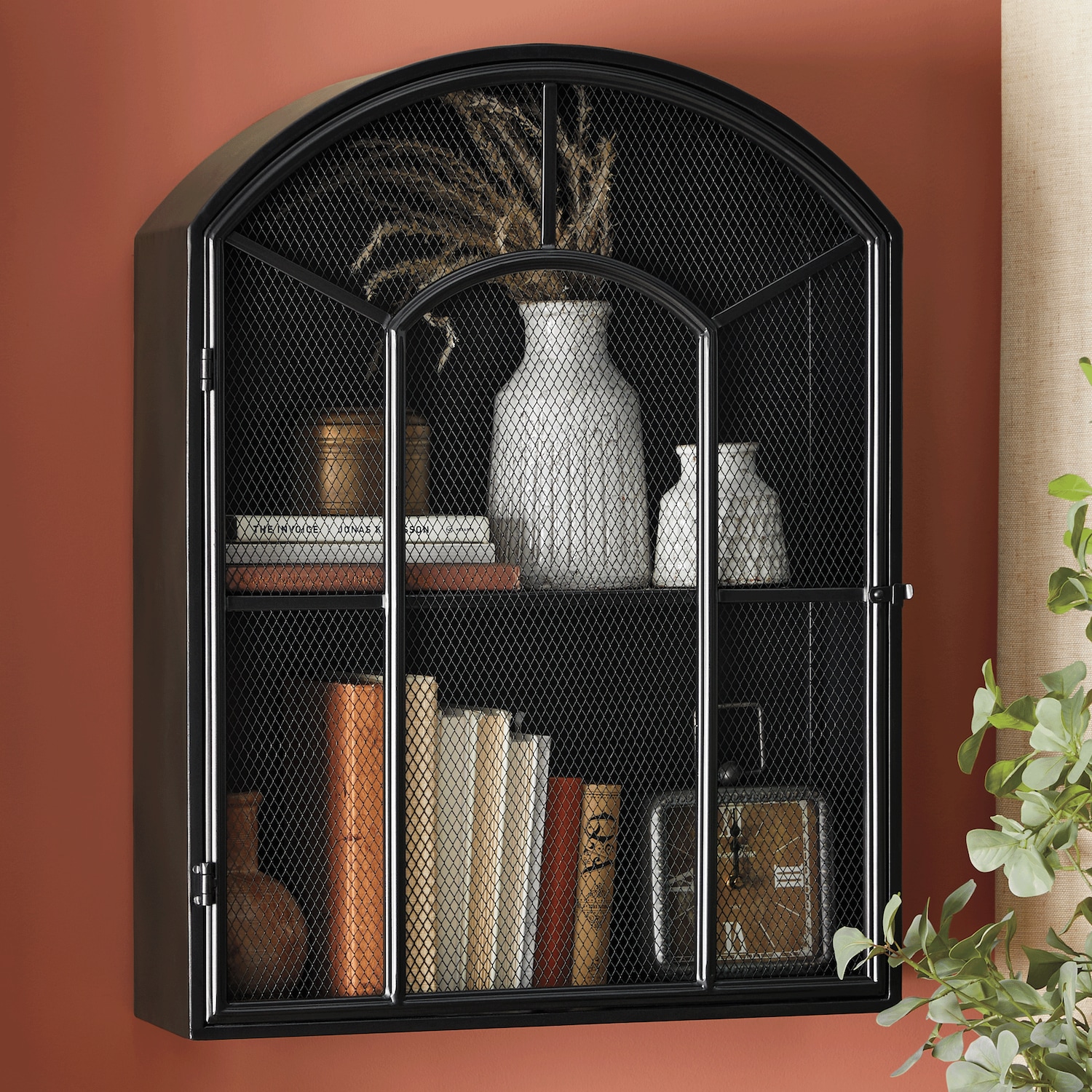 Arched Axel Wall Cabinet | Montgomery Ward