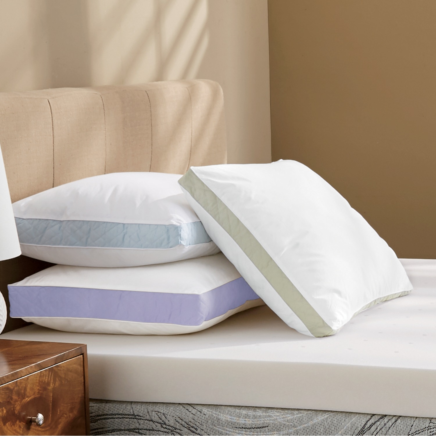 Sleep Connection Set of 2 Density Pillows | Montgomery Ward