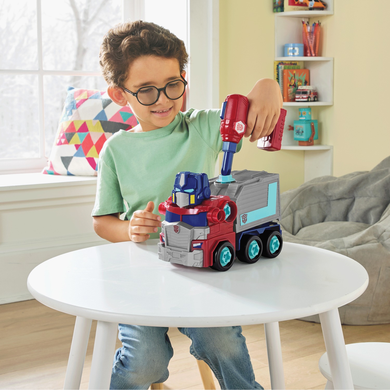 Optimus Prime Build-A-Buddy | Montgomery Ward