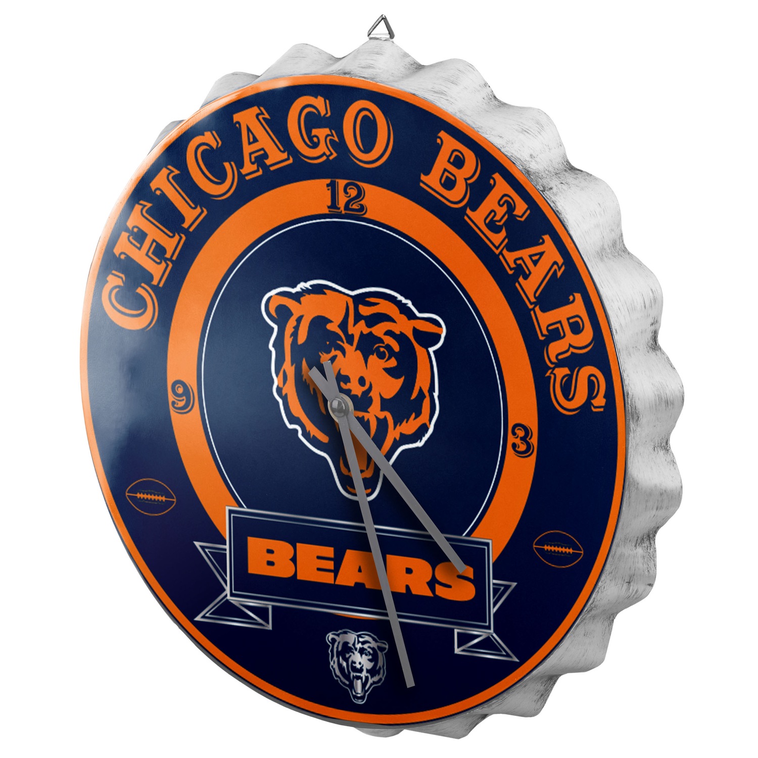 NFL Bottle Cap Wall Clock | Montgomery Ward