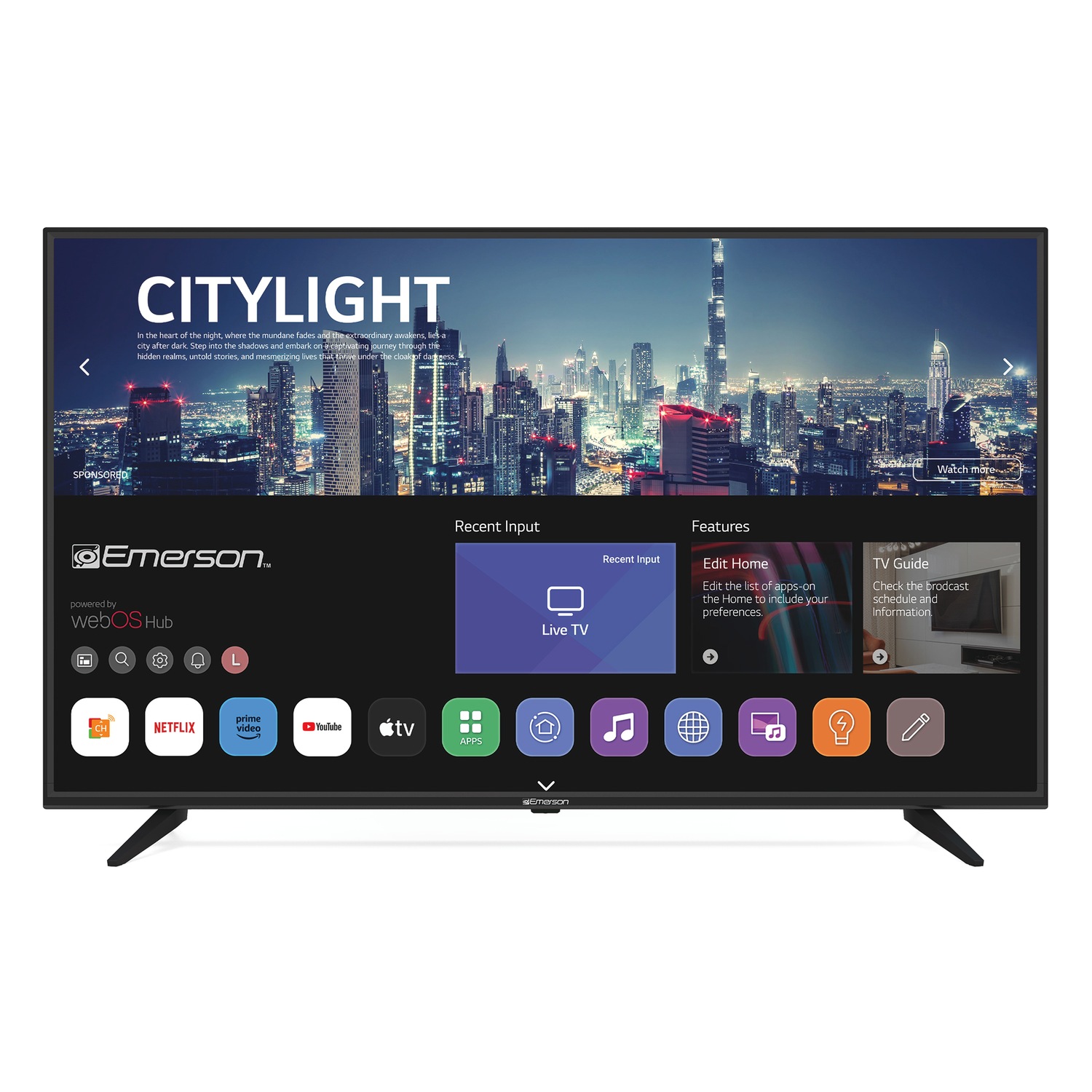 Emerson 60" 4K Smart TV | Montgomery Ward