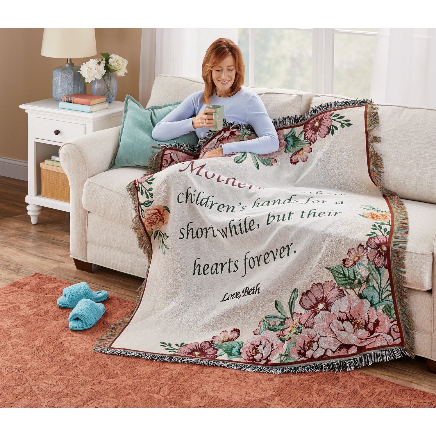 Personalized Tapestry Throw Blanket | Montgomery Ward