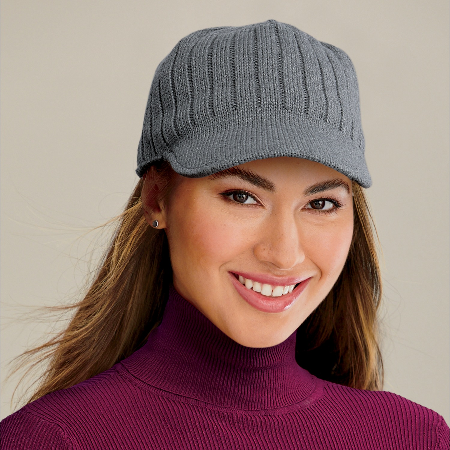 Knit Baseball Cap | Montgomery Ward