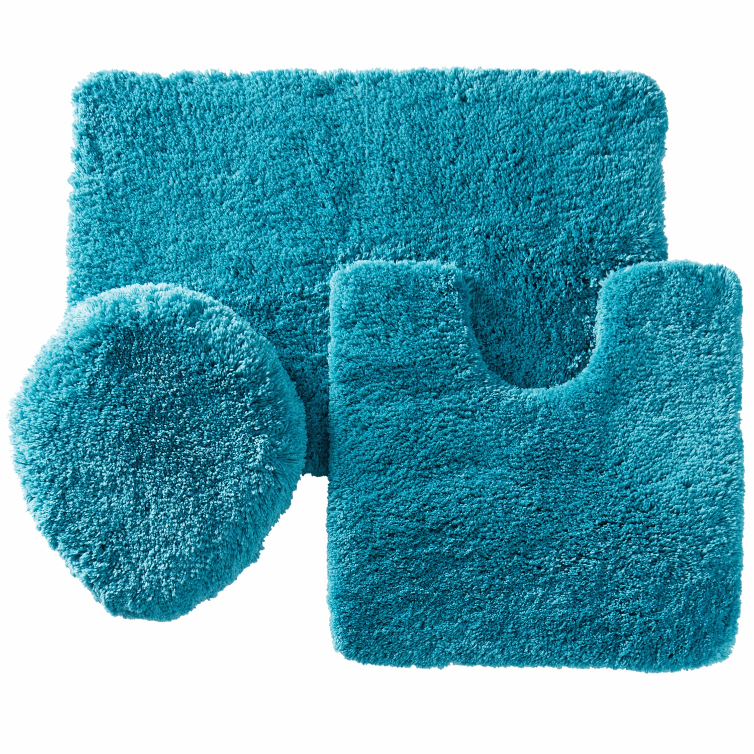 Color Connection 3-Piece Shag Bath Mat Set | Montgomery Ward