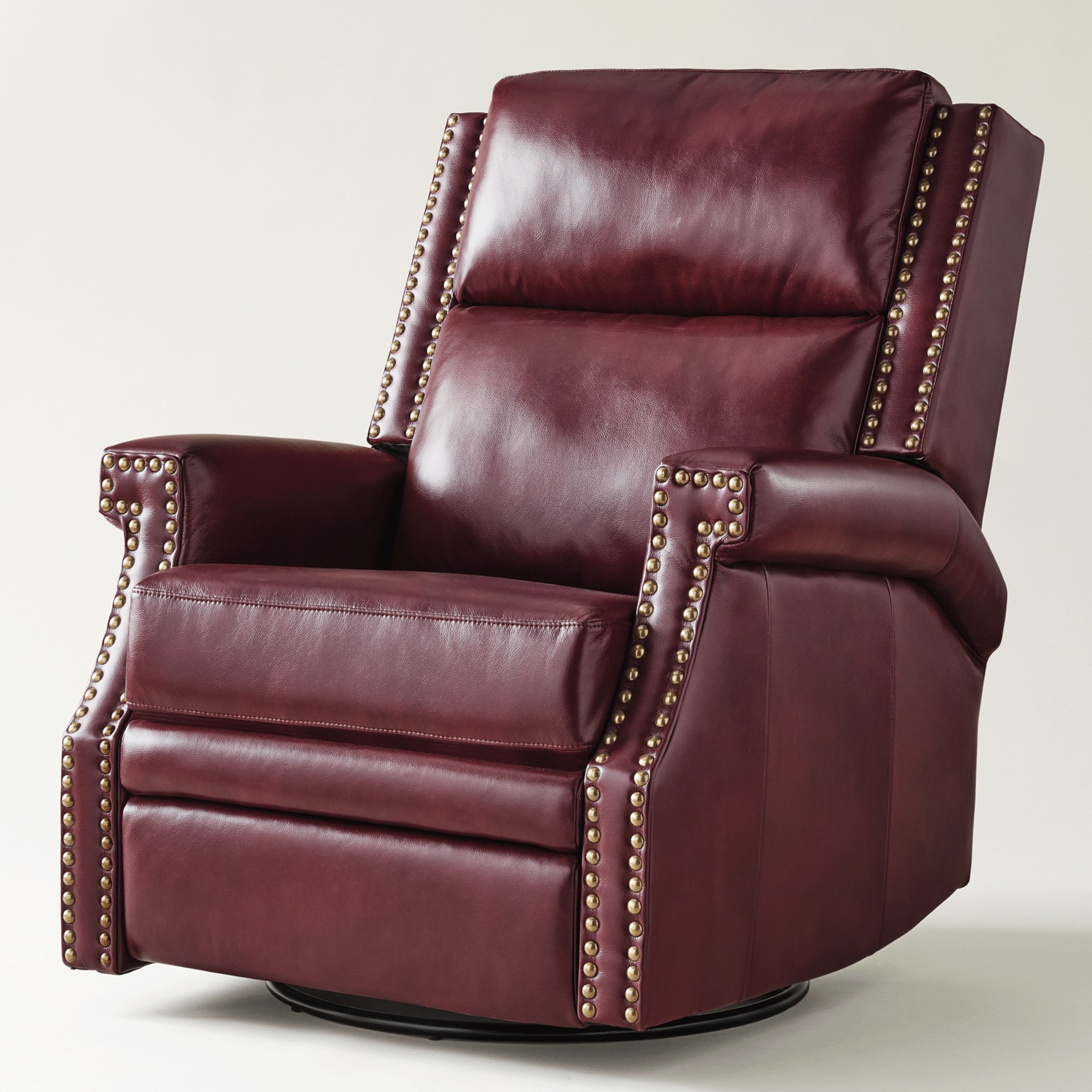 Nailhead Swivel Rocker Recliner | Montgomery Ward
