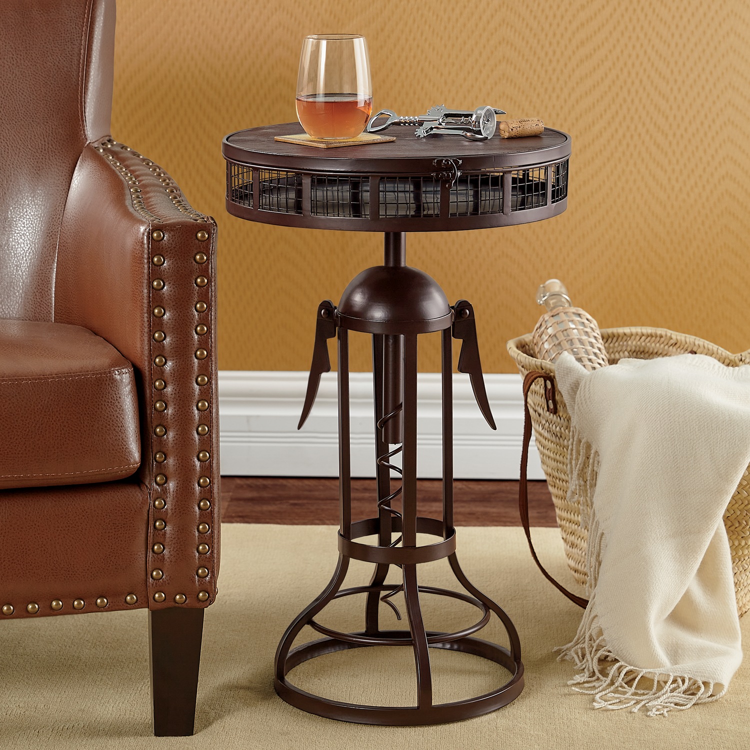 Corkscrew Table | Montgomery Ward