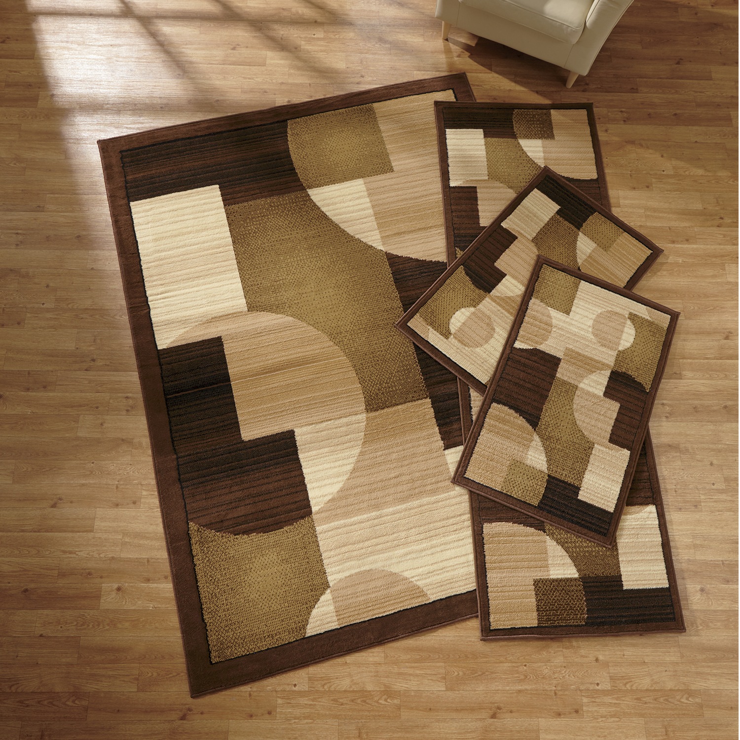 Zoom Zoom 4-Piece Rug Set | Montgomery Ward