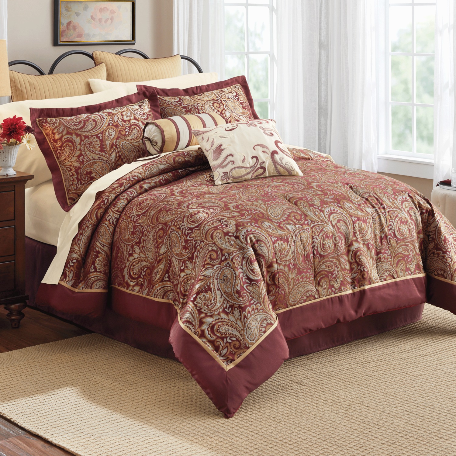 Aubrey 12-pc. Comforter Set | Montgomery Ward