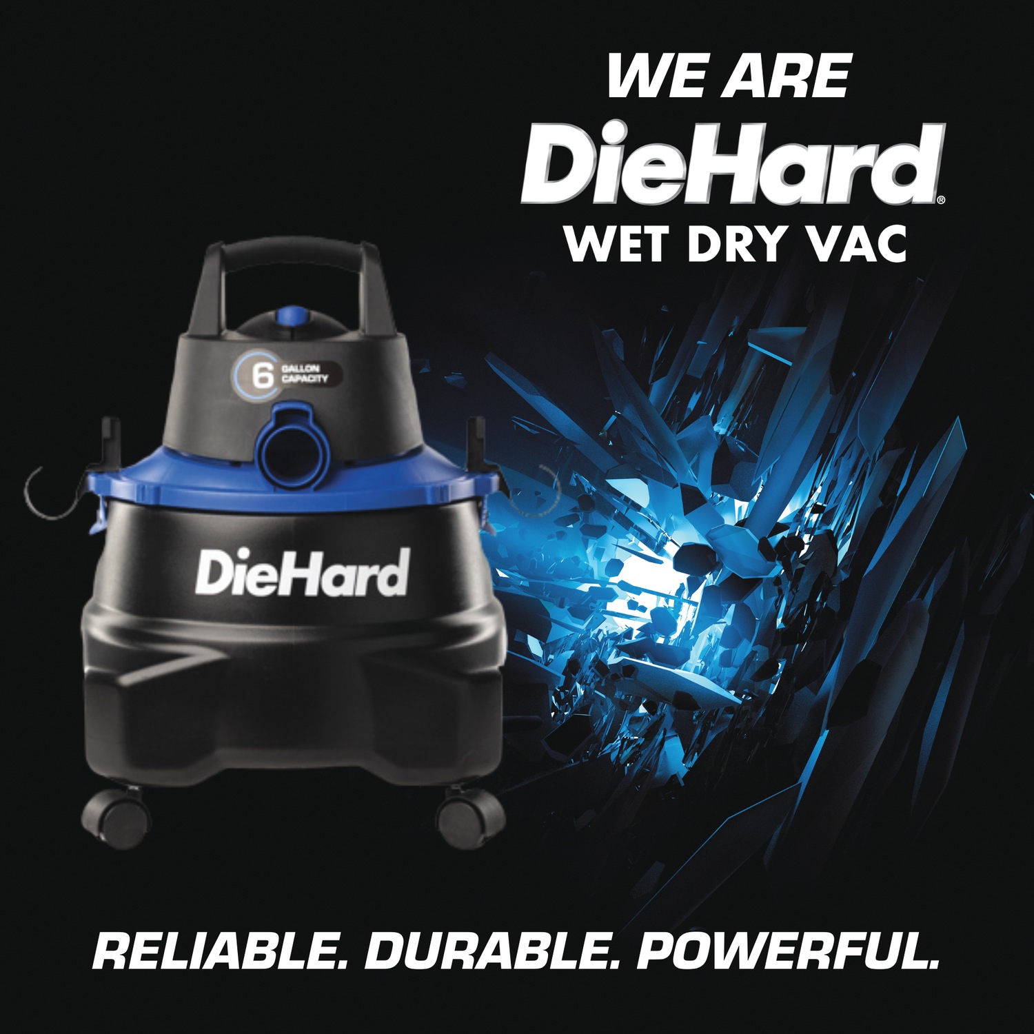 DieHard 6-Gallon Wet/Dry Vac | Montgomery Ward