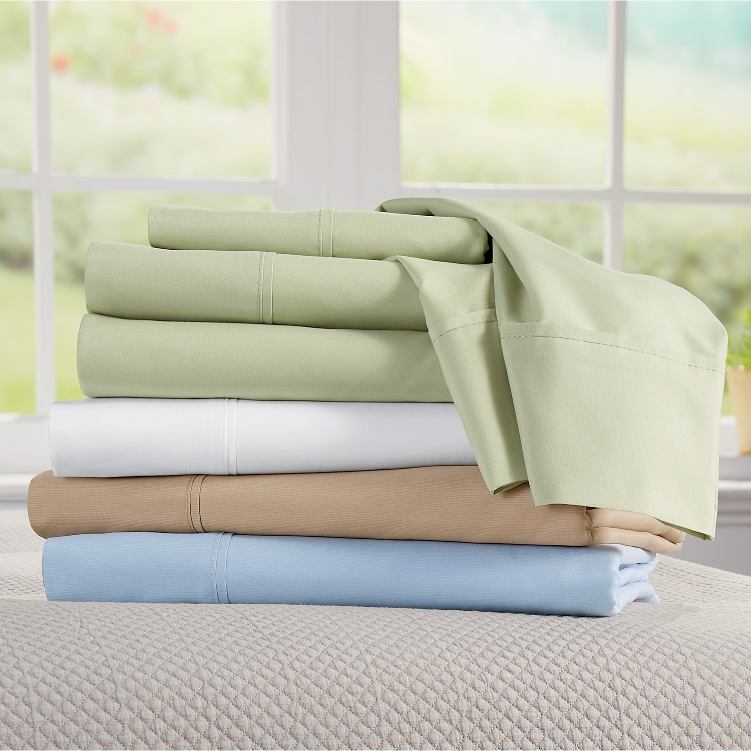 Bedtite CoolMax Cooling Microfiber Sheet Set | Montgomery Ward