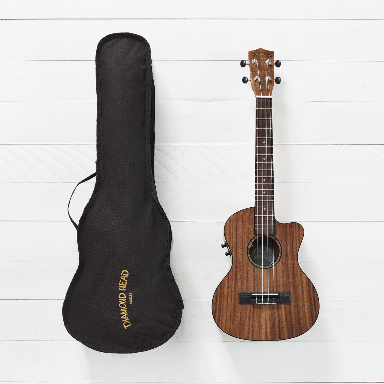 Acoustic-Electric Cutaway Tenor Ukulele | Montgomery Ward