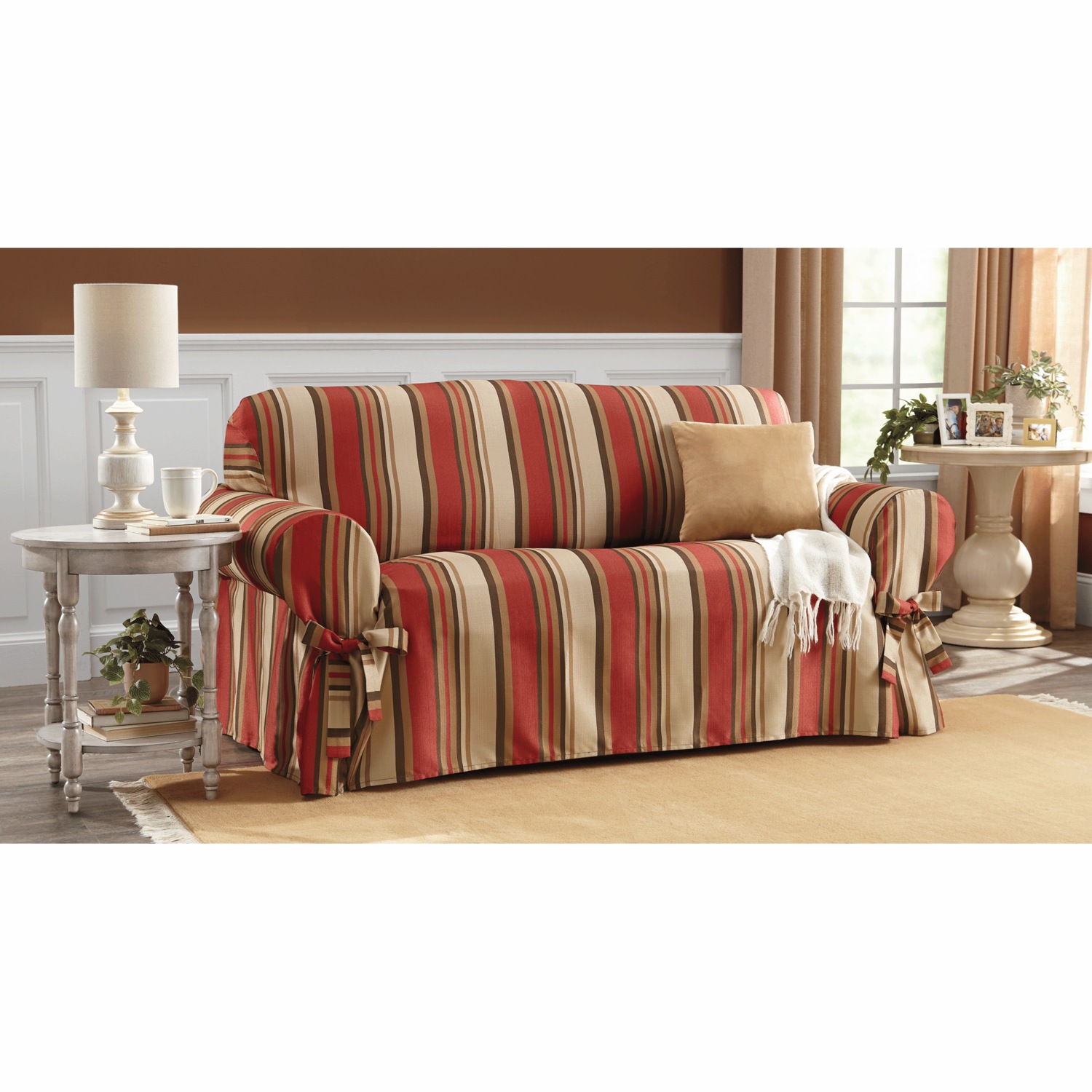 Classic Stripe Slipcover | Montgomery Ward