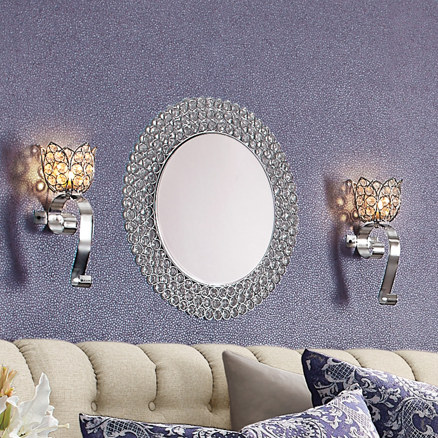 Gem Lotus Wall Décor | Montgomery Ward