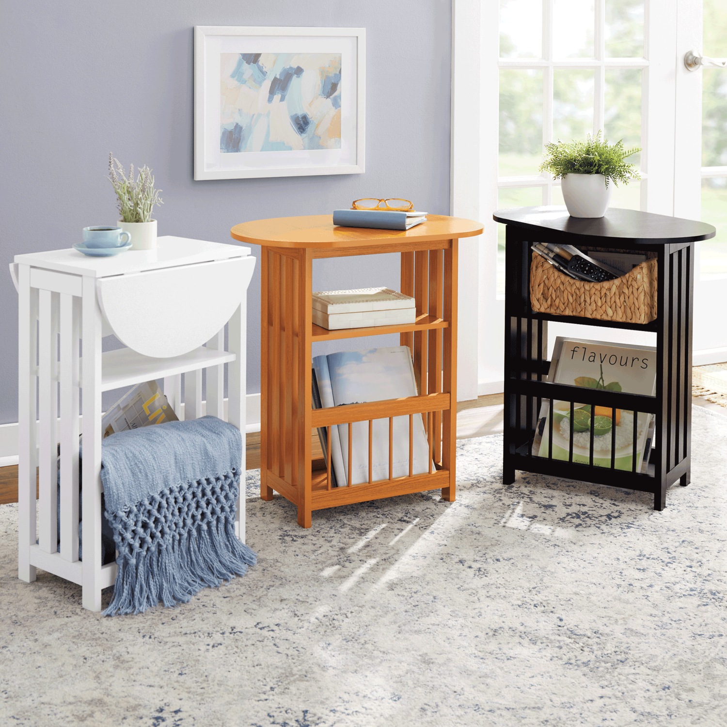 Swivel Magazine Table | Montgomery Ward